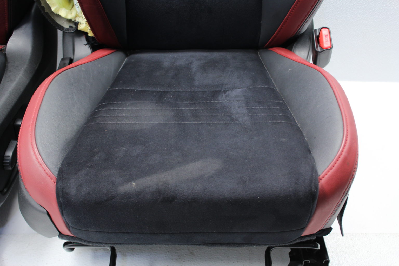 18-19 2018-2019 SUBARU WRX STI FRONT RECARO SEATS LEATHER & SUEDE OEM ...