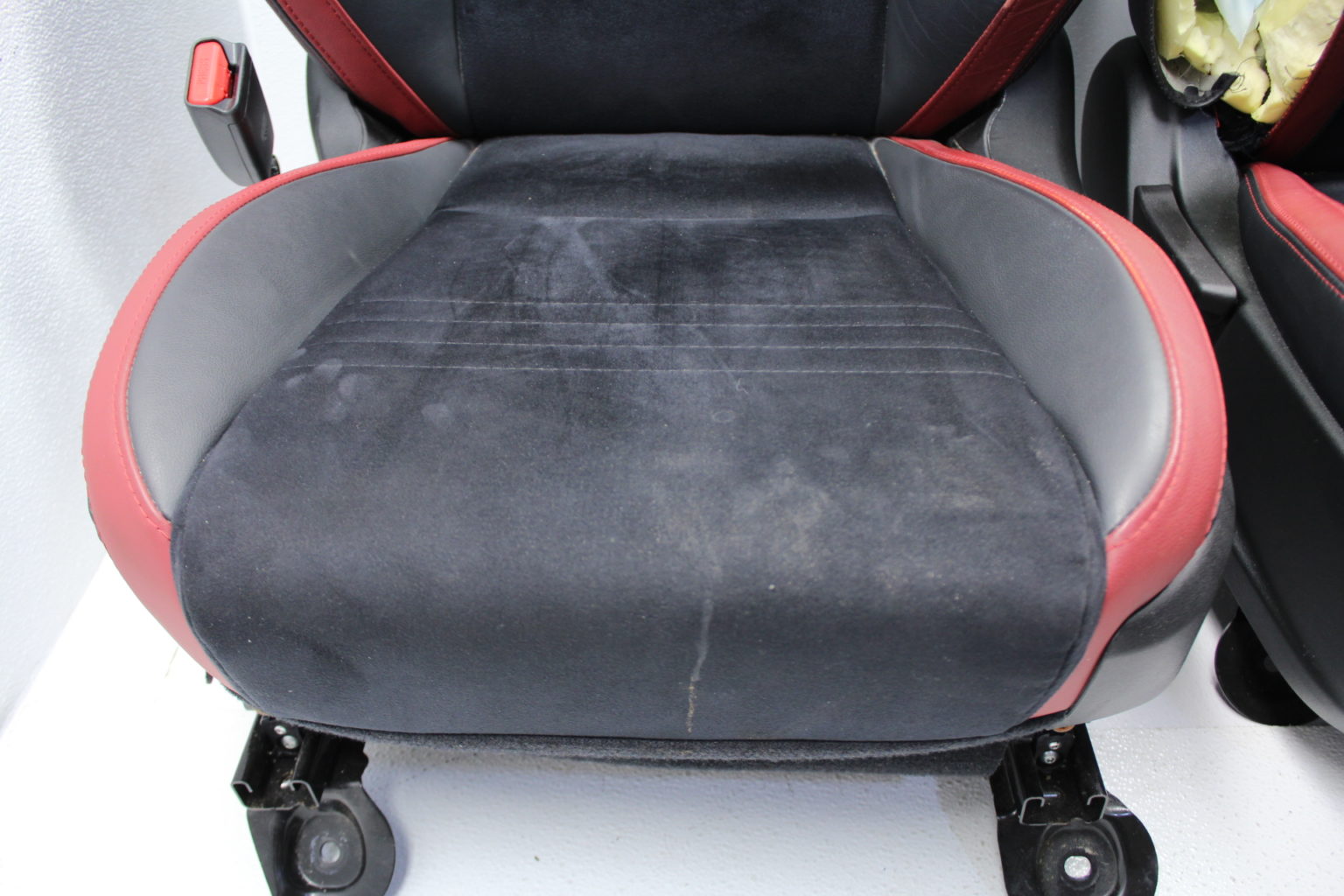 18-19 2018-2019 SUBARU WRX STI FRONT RECARO SEATS LEATHER & SUEDE OEM ...