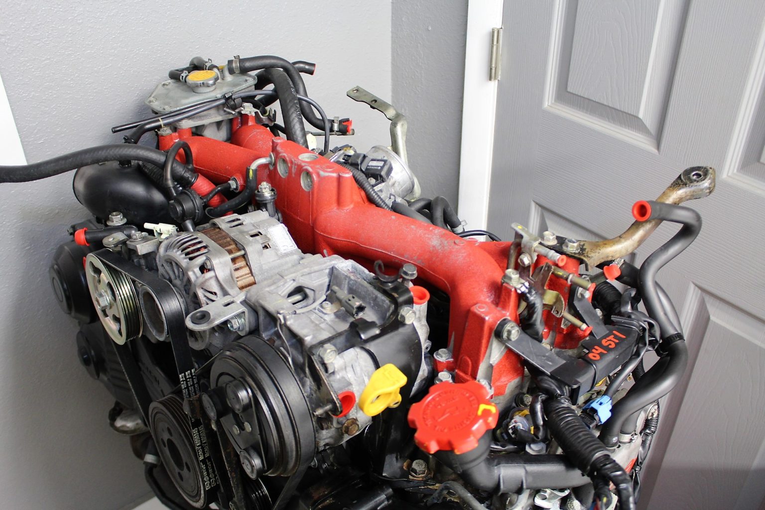2004-2006 SUBARU WRX STI ENGINE LONG BLOCK ASSEMBLY EJ257 2.5L TURBO ...