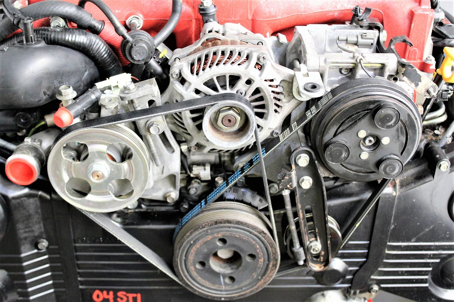2004-2006 SUBARU WRX STI ENGINE LONG BLOCK ASSEMBLY EJ257 2.5L TURBO ...
