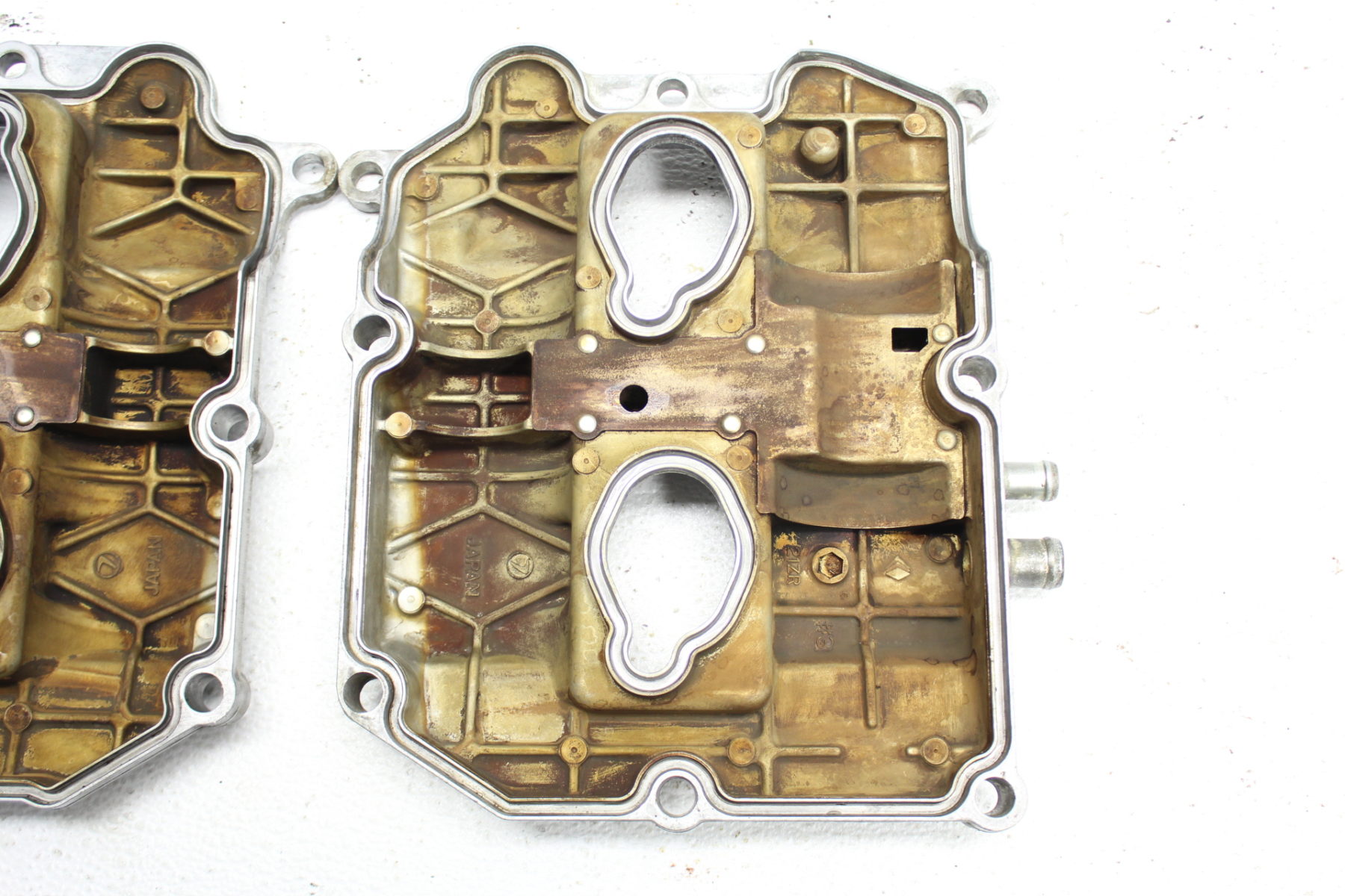 08-14 2008-2014 SUBARU IMPREZA WRX CYLINDER HEAD VALVE COVERS LH/RH OEM ...