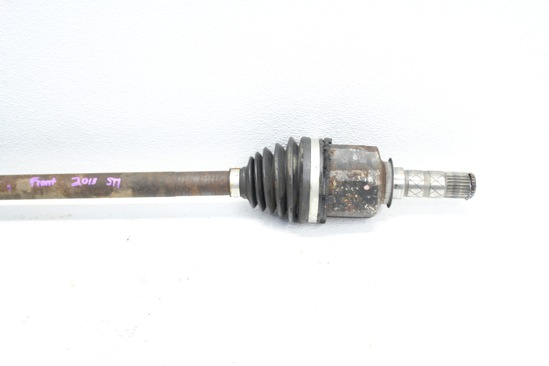 08-18 2008-2018 SUBARU IMPREZA WRX STI FRONT CV AXLE 6 SPEED OEM 2013 ...