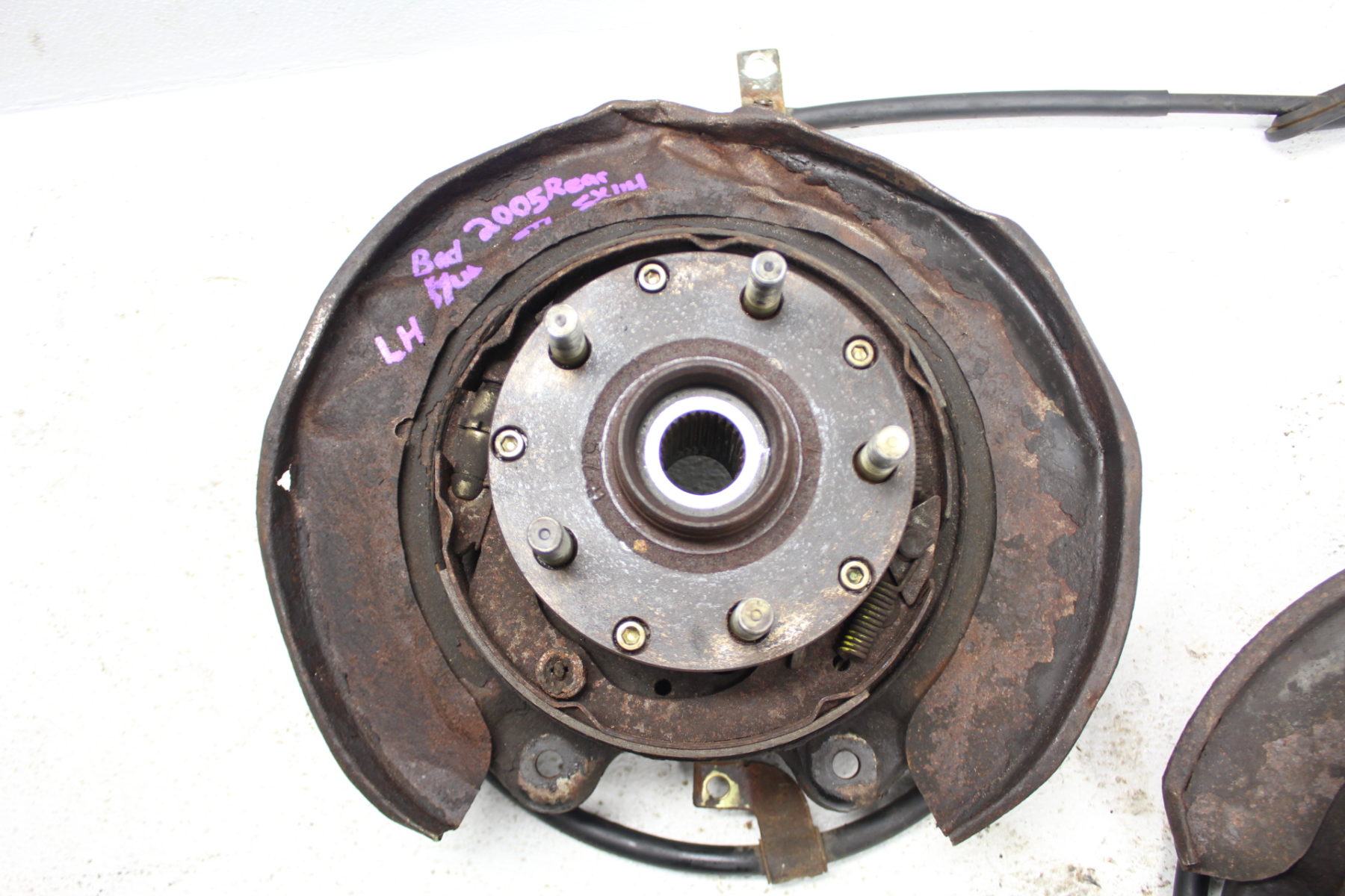 05-07 2005-2007 SUBARU IMPREZA WRX STI REAR HUBS KNUCKLES SPINDLES ...