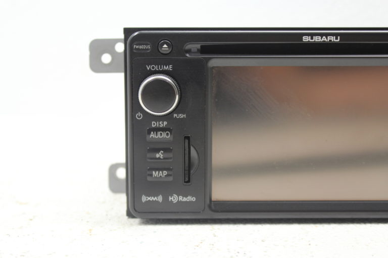 2012-2014 SUBARU WRX & STI CD RADIO GPS NAVIGATION HEAD UNIT RADIO ...
