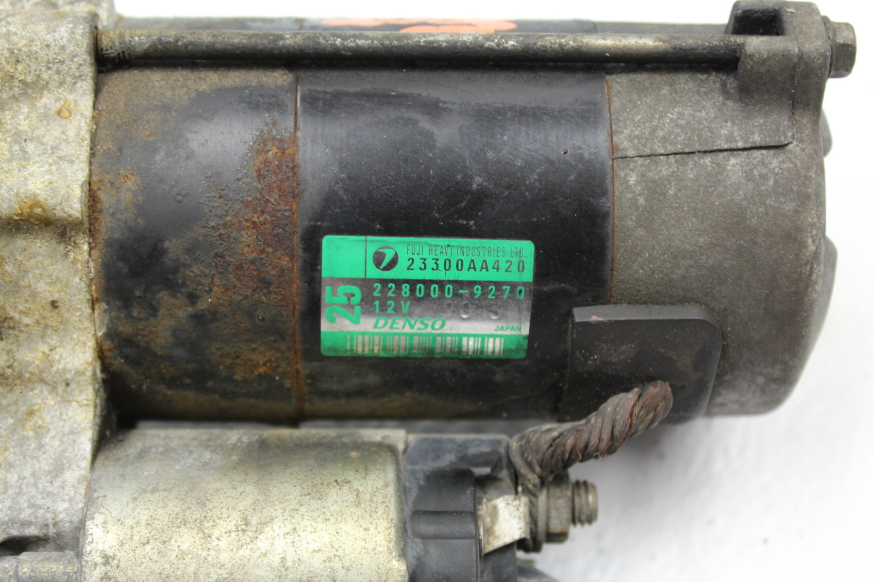2002-2007 SUBARU WRX & STI STARTER MOTOR ASSEMBLY OEM 23300AA420 ...