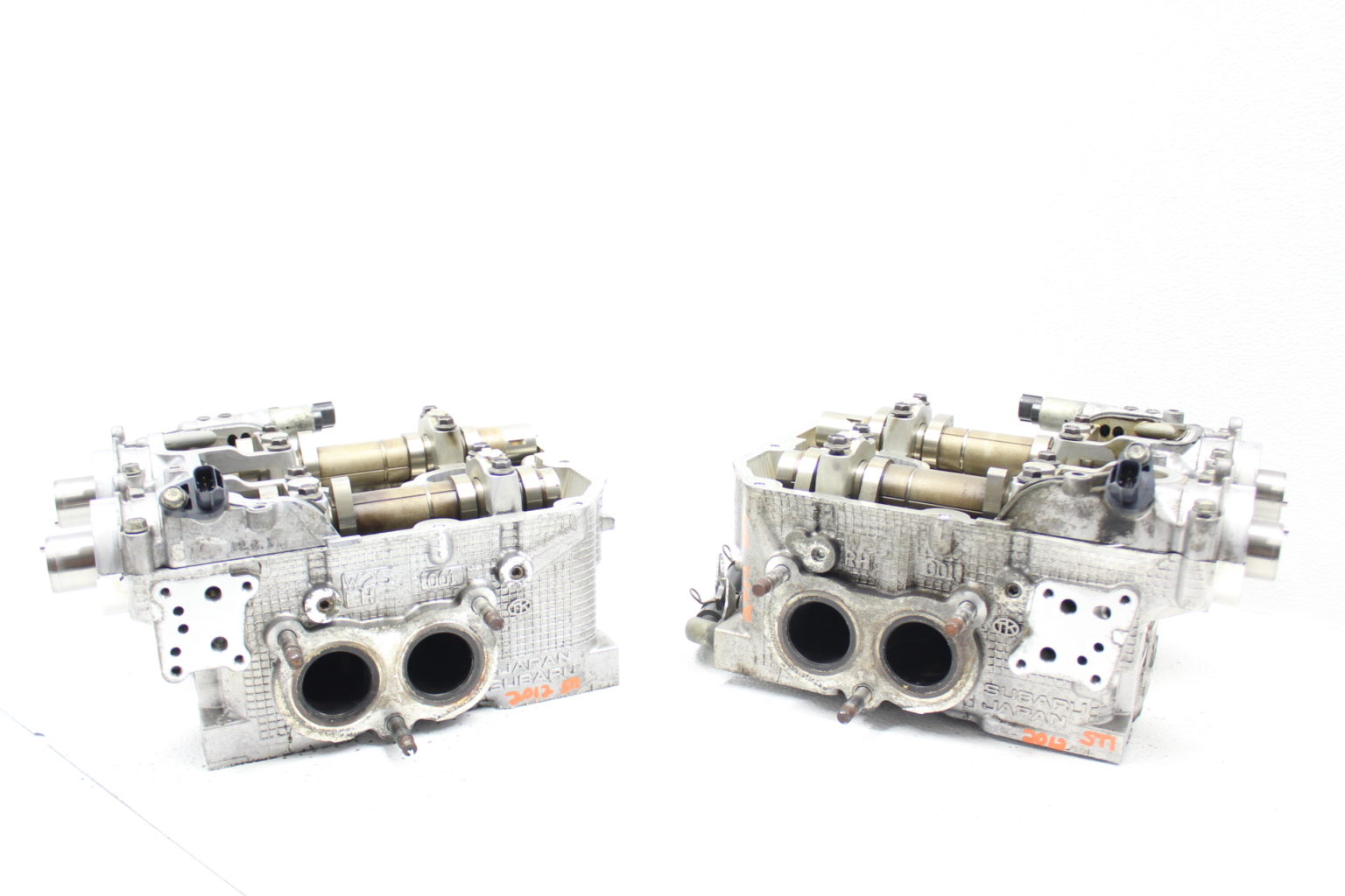 2008-2018 SUBARU WRX STI W25 CYLINDER HEADS ASSEMBLY DUAL AVCS LH/RH ...