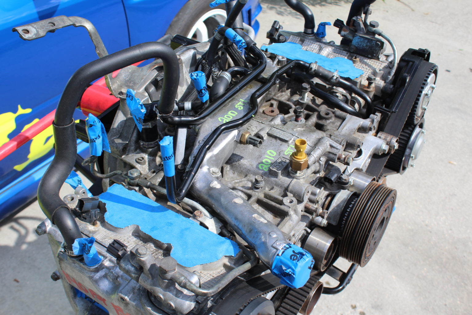 2008-2019 SUBARU WRX STI BUILT ENGINE FORGED LONG BLOCK EJ257 DUAL AVCS ...
