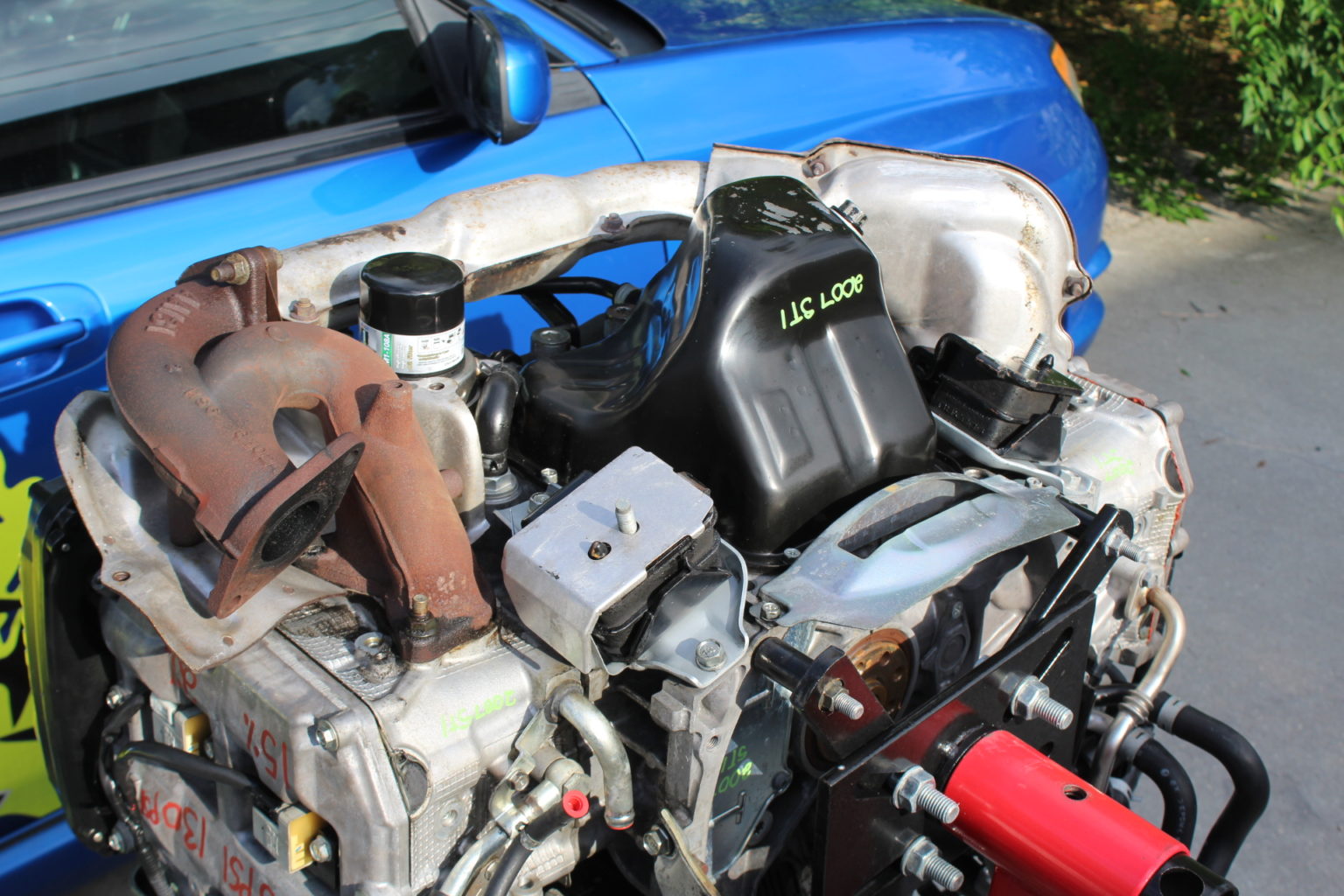 07 2007 SUBARU WRX STI USDM ENGINE LONG BLOCK SINGLE AVCS EJ257 47K ...