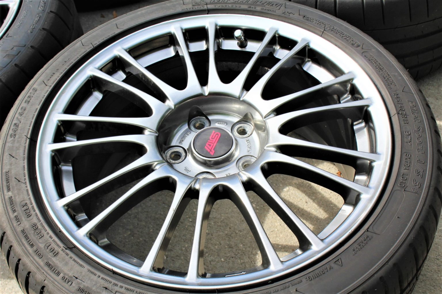 2008-2014 SUBARU WRX STI LIMITED FORGED RIMS WHEELS & TIRES 18×8.5 +55 ...