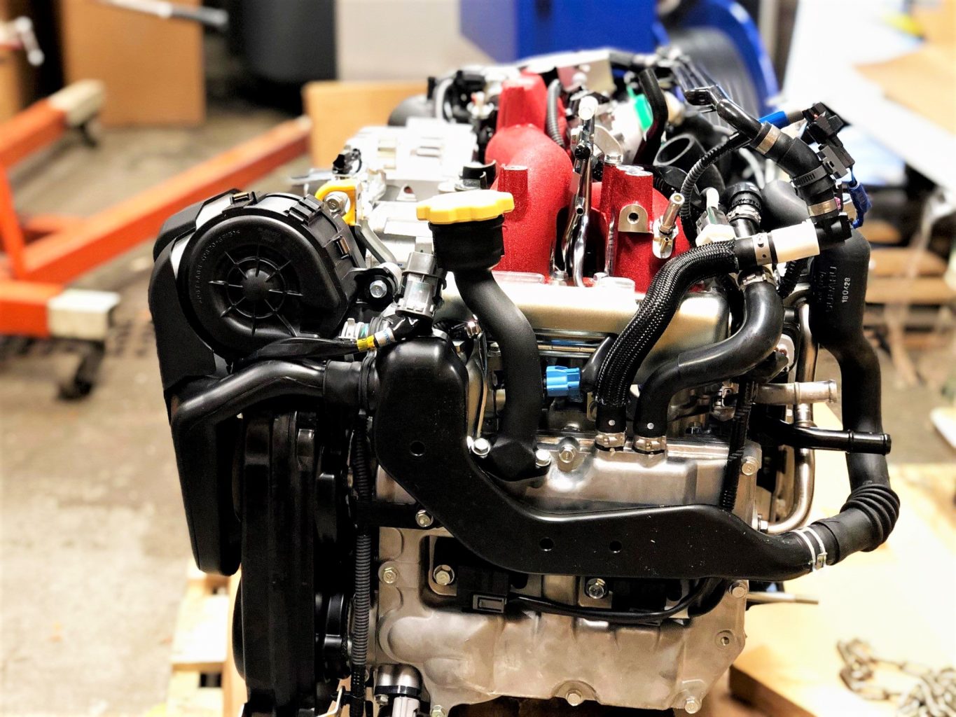 2018 SUBARU WRX STI TYPE RA ENGINE LONG BLOCK ASSEMBLY EJ257 BRAND NEW ...
