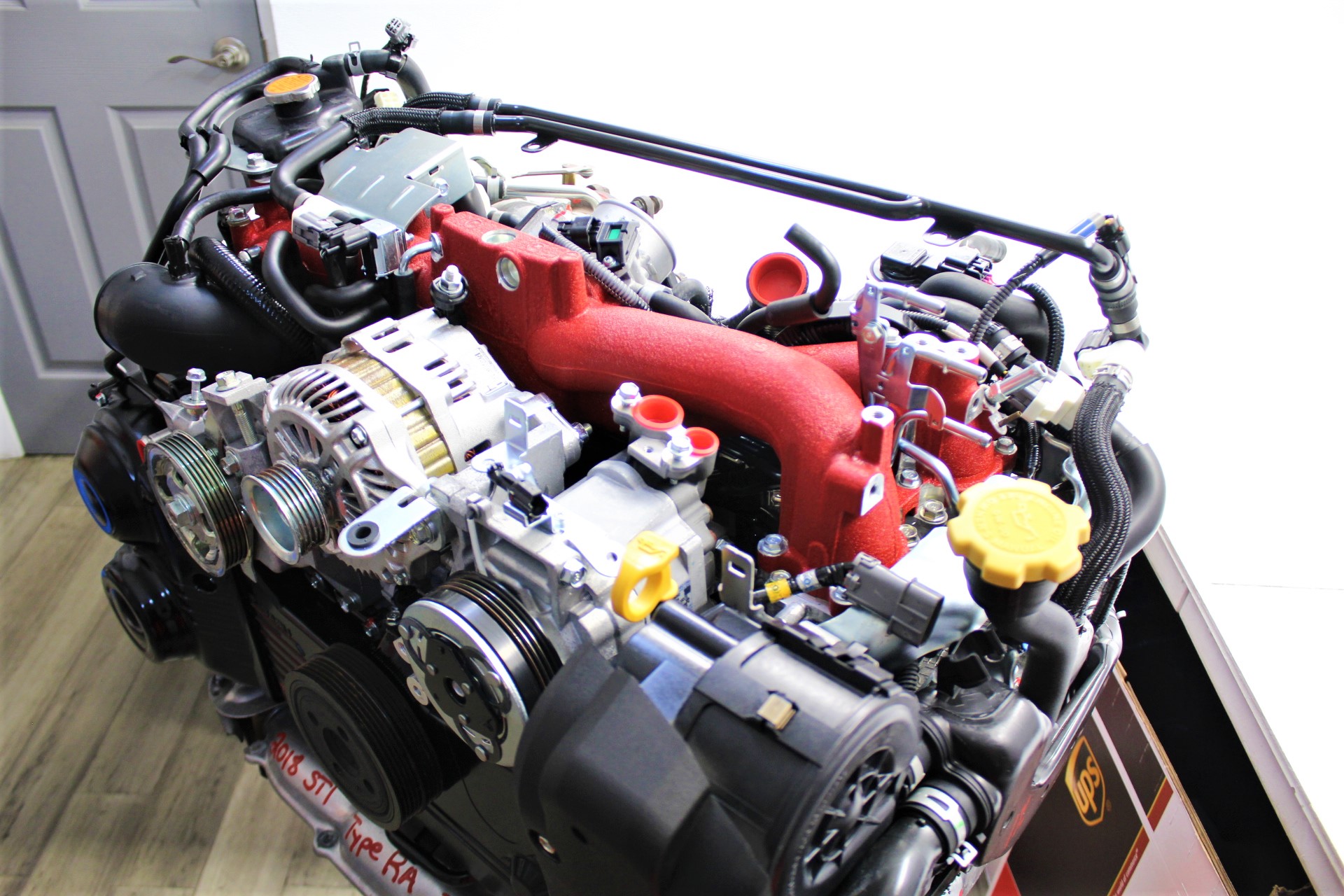 18 2018 SUBARU WRX STI TYPE RA ENGINE LONG BLOCK EJ257 OEM 7K MILES ...