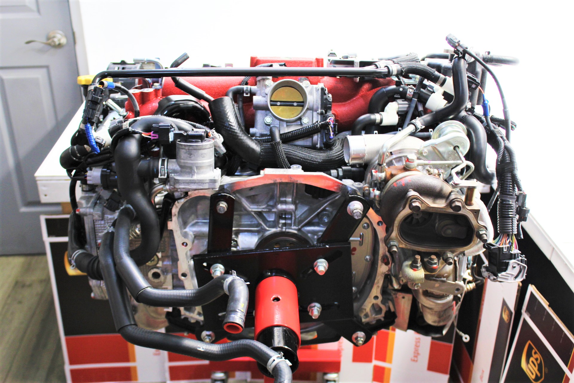 18 2018 SUBARU WRX STI TYPE RA ENGINE LONG BLOCK EJ257 OEM 7K MILES ...