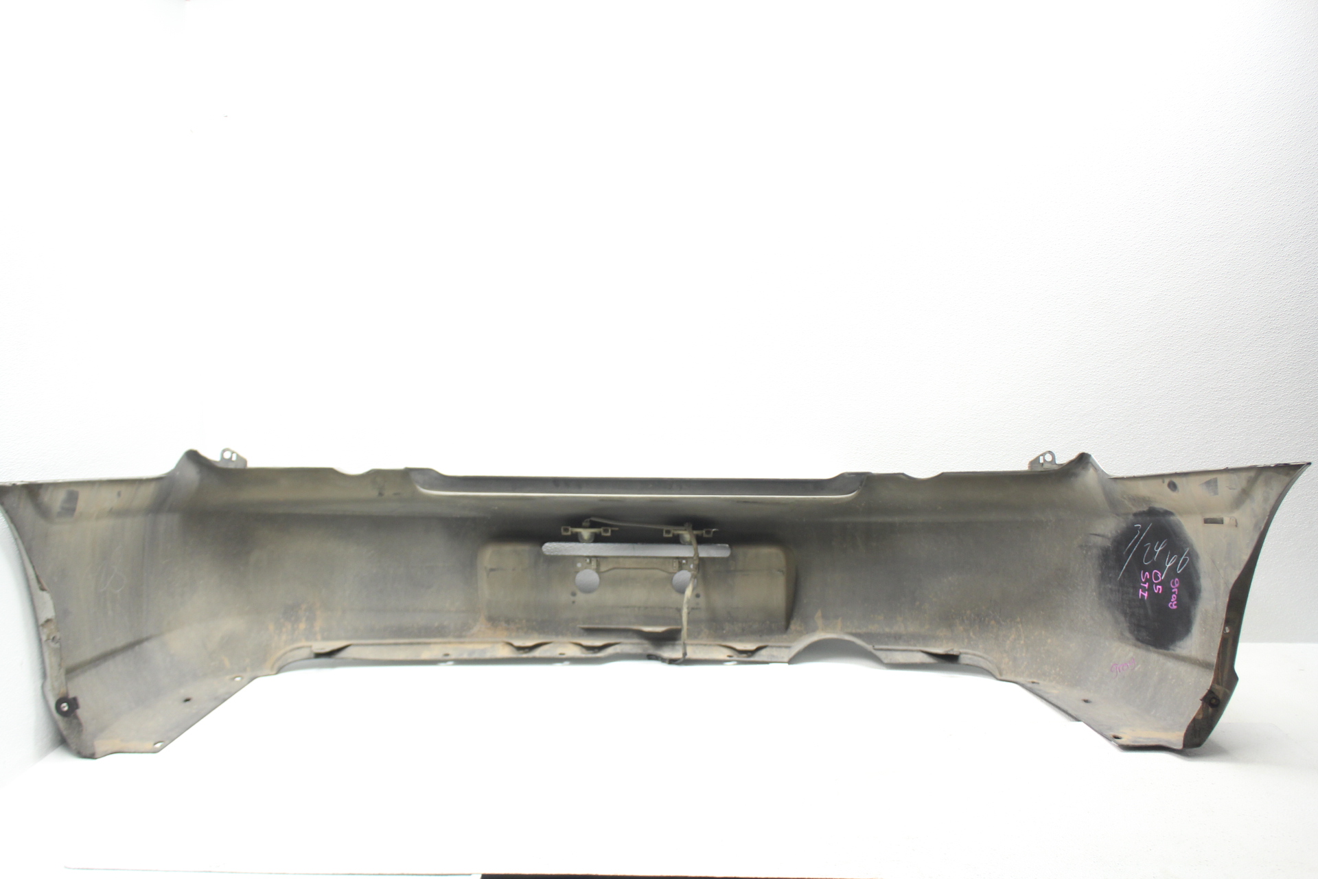 05-07 2005-2007 SUBARU WRX STI REAR BUMPER COVER ASSEMBLY GREY OEM ...