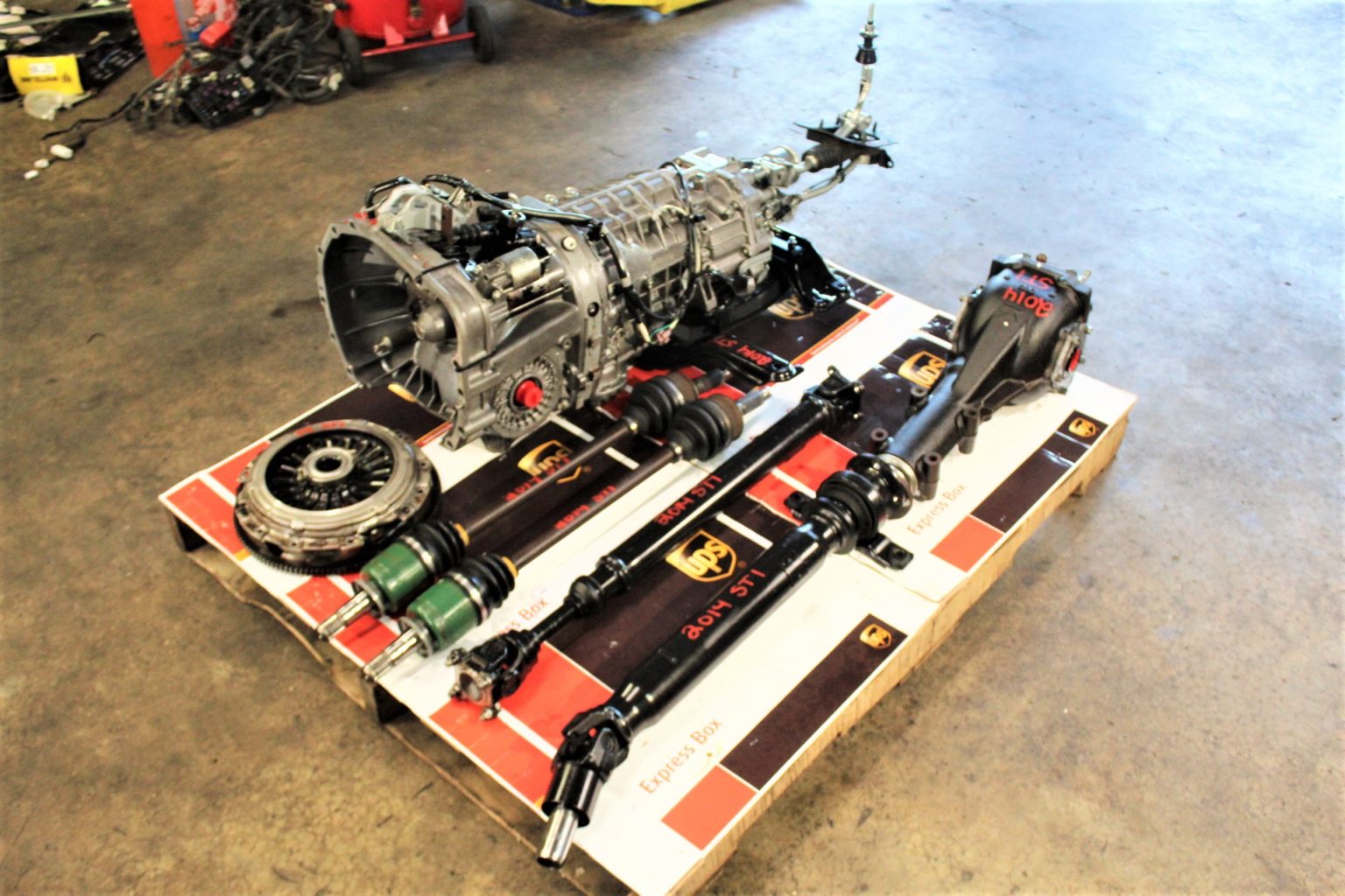 2008-2019 SUBARU WRX STI 6 SPEED MANUAL TRANSMISSION SWAP 6MT 55K MILES ...