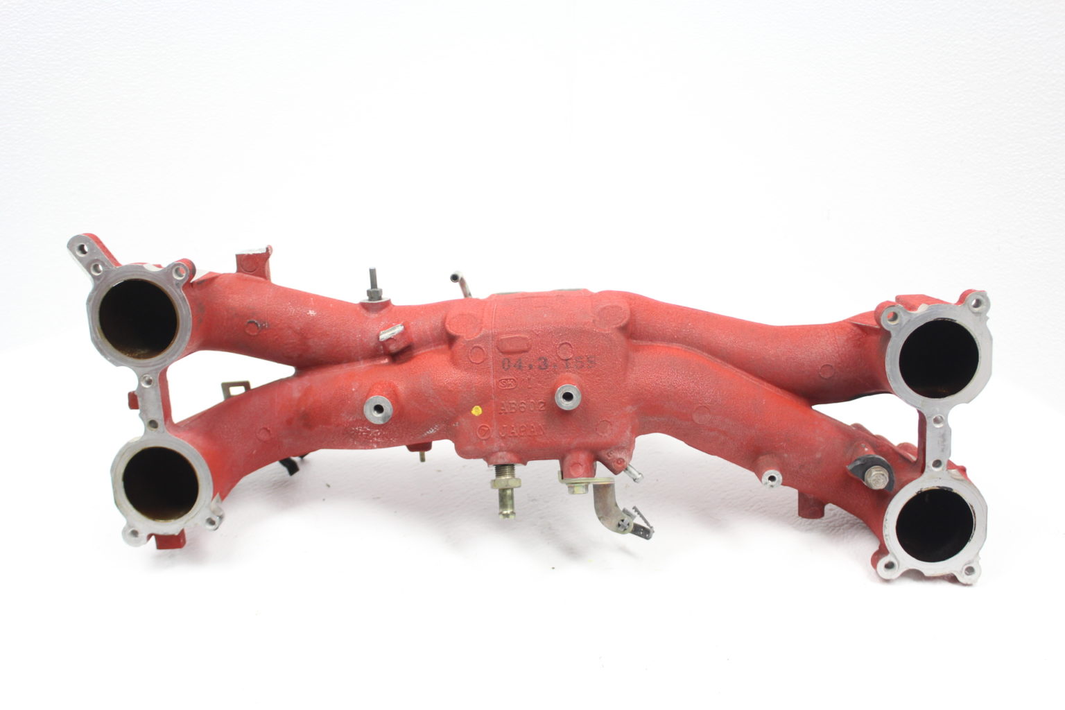 2004-2007 SUBARU WRX STI WRINKLE RED INTAKE MANIFOLD ASSEMBLY OEM ...