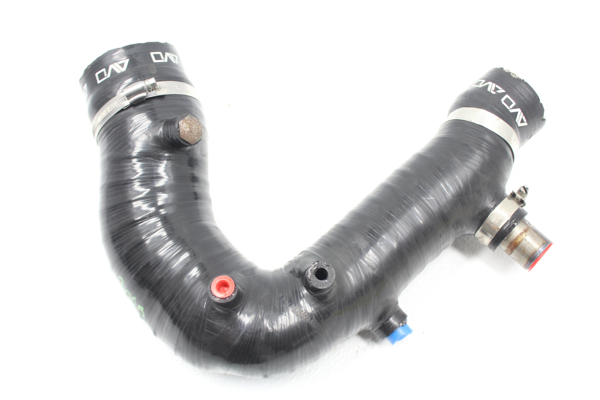 2004-2019 SUBARU WRX STI AVO INDUCTION TURBO INLET HOSE BLACK SILICONE ...