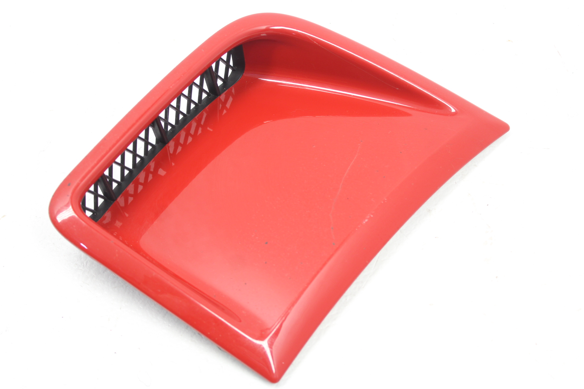 2008-2014 SUBARU WRX STI FRONT BUMPER VENT AIR OUTLET RED LH DRIVER ...
