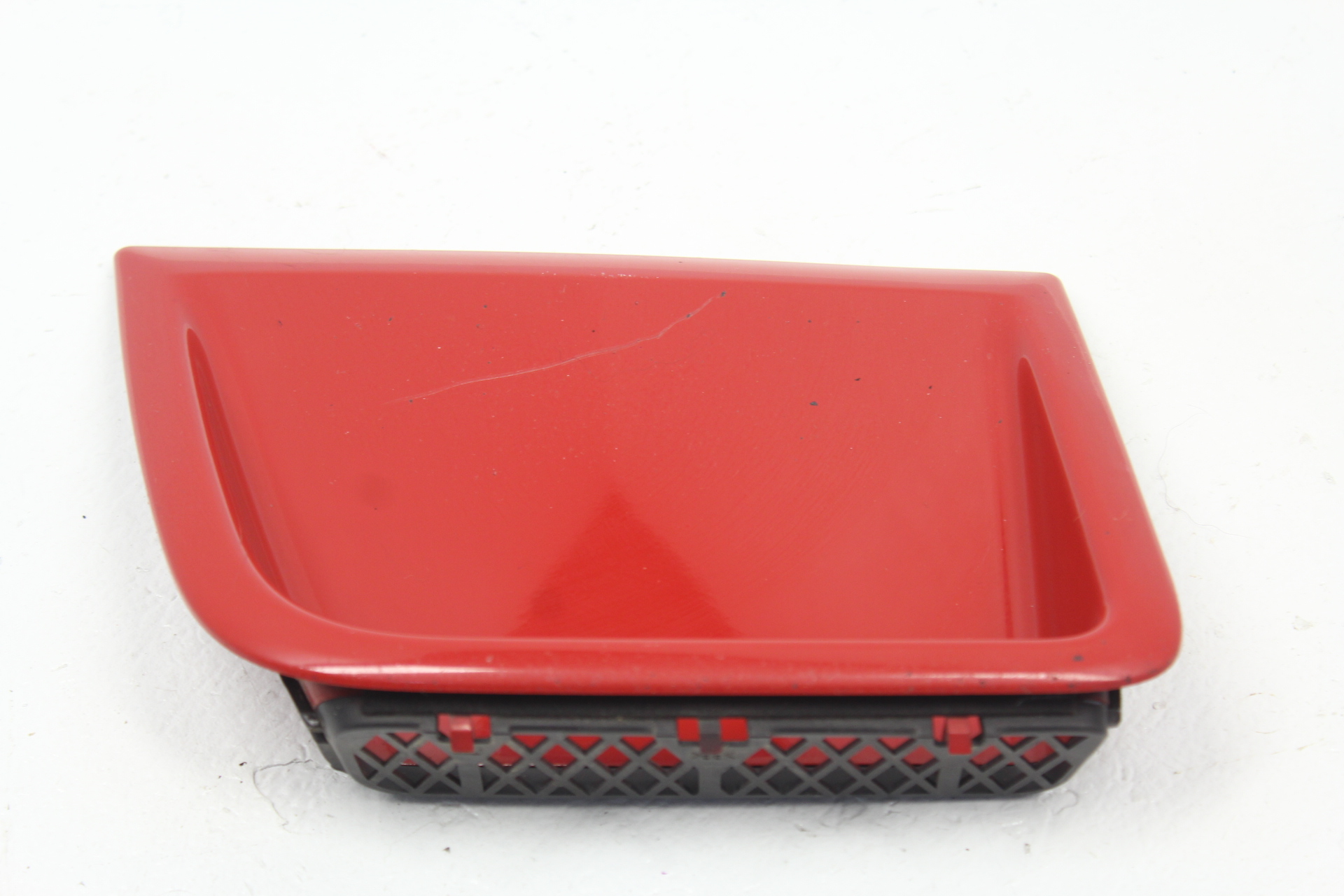 2008-2014 SUBARU WRX STI FRONT BUMPER VENT AIR OUTLET RED LH DRIVER ...