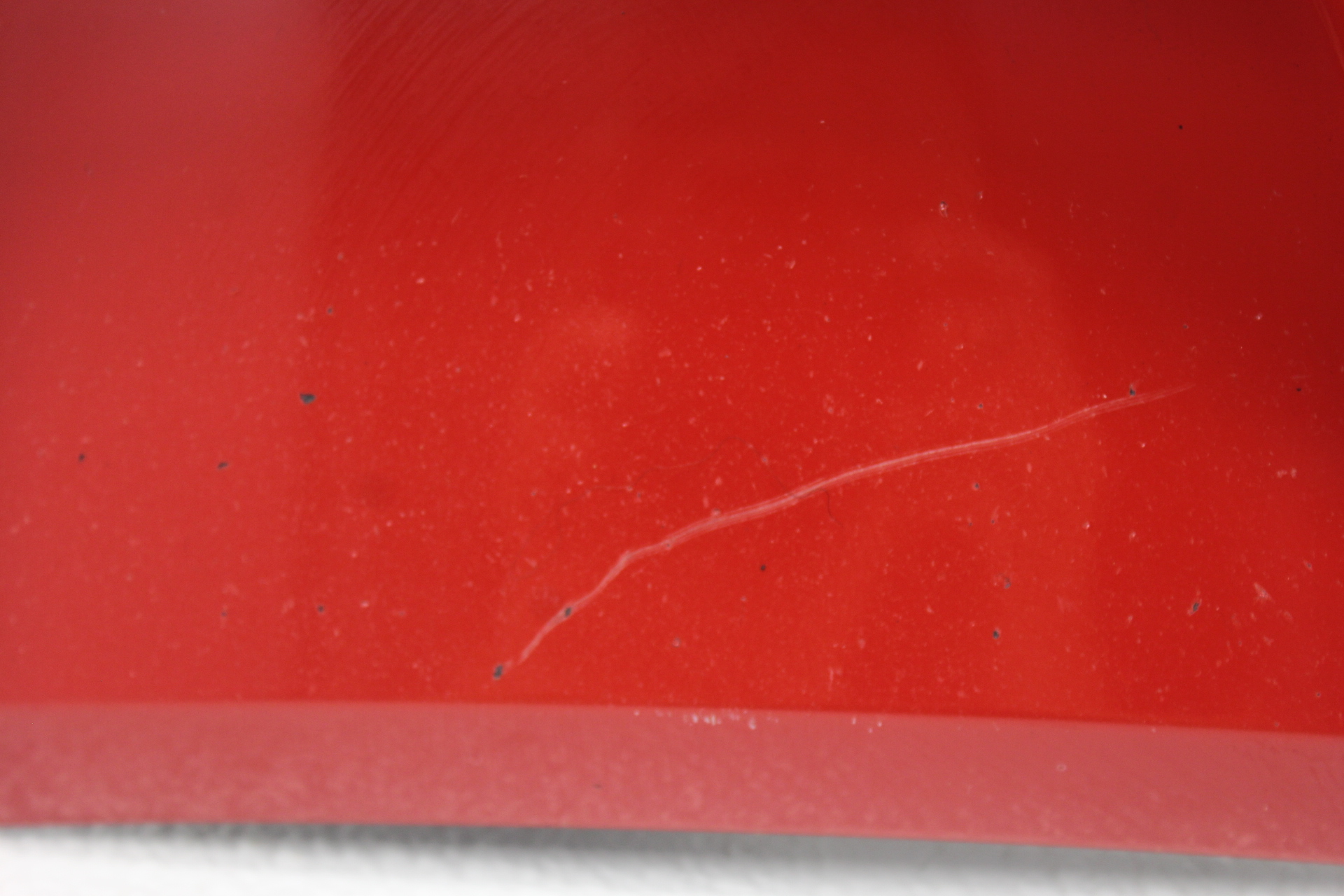 2008-2014 SUBARU WRX STI FRONT BUMPER VENT AIR OUTLET RED LH DRIVER ...