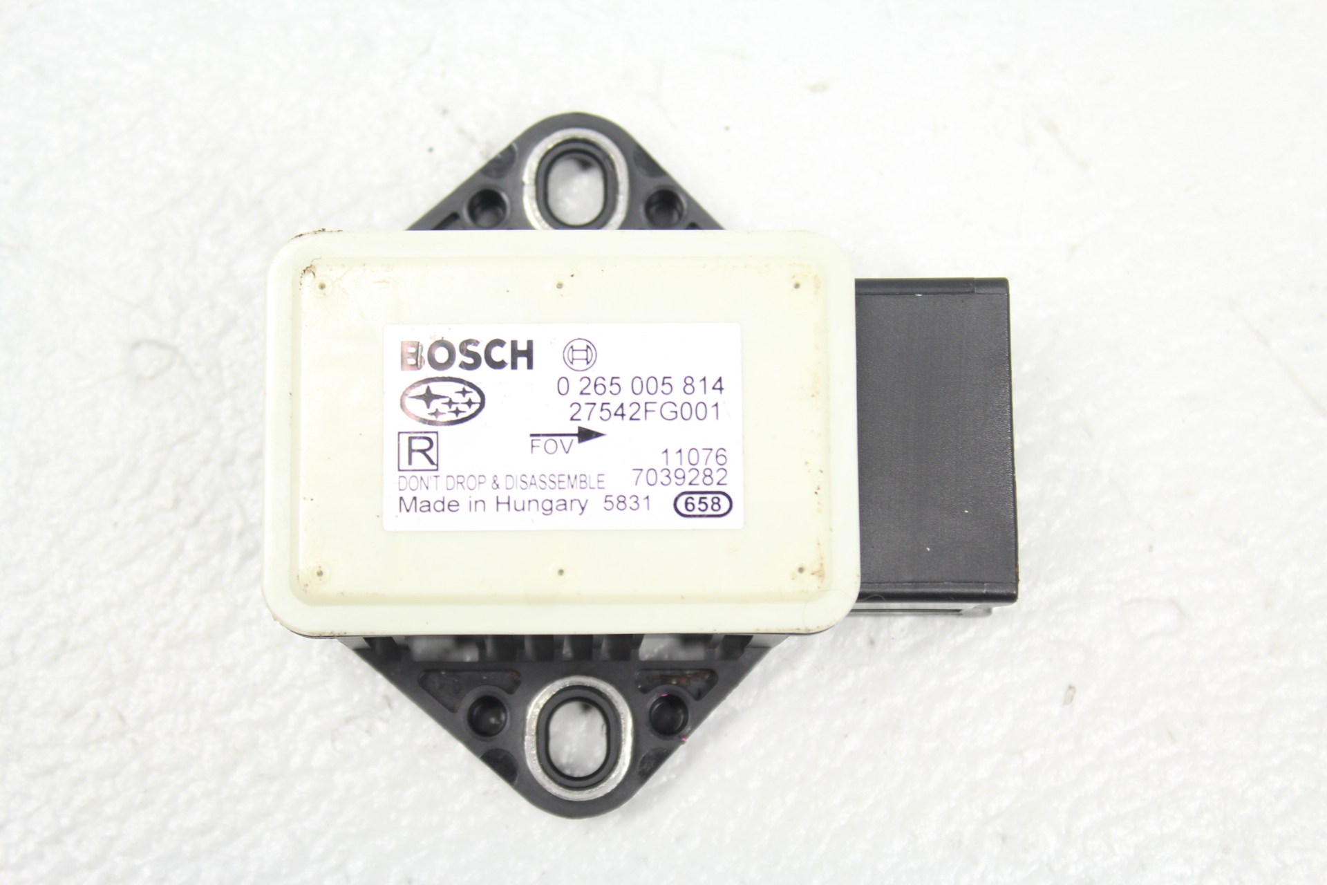 2008-2014 SUBARU WRX & STI BOSCH YAW SENSOR ASSEMBLY DCCD OEM ...