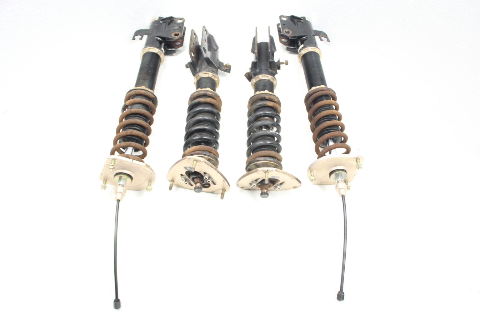 2005-2007 SUBARU WRX STI BC RACING BR COILOVERS ADJUSTABLE STRUTS 5X114 ...