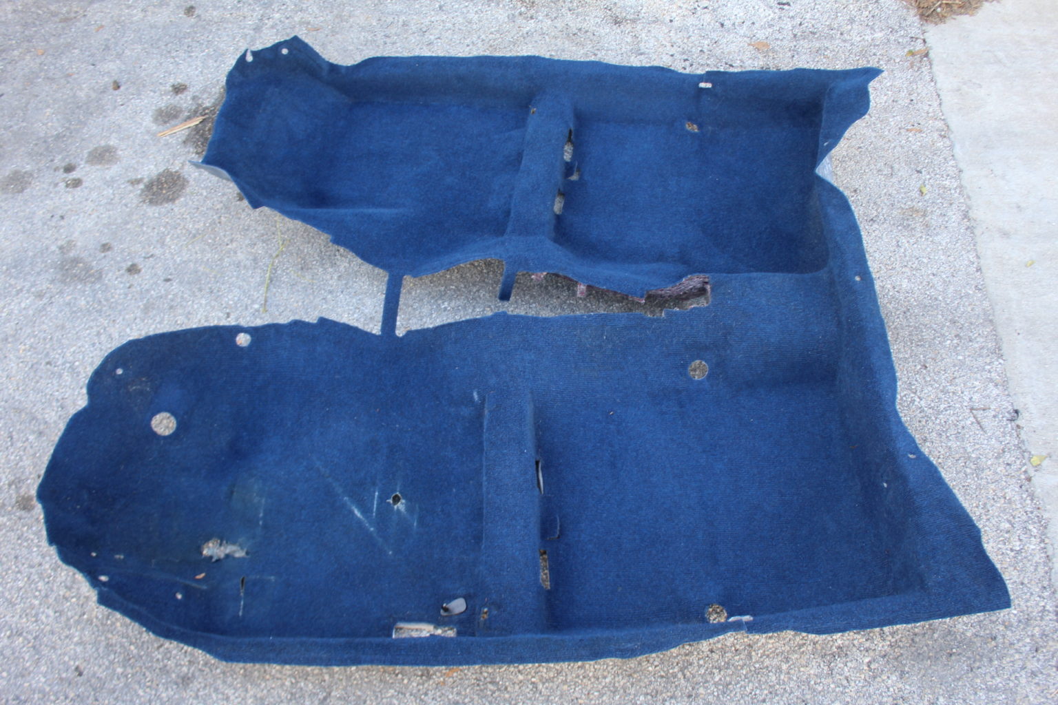 2004-2007 SUBARU WRX STI INTERIOR BLUE FLOOR CARPET LINER OEM ...