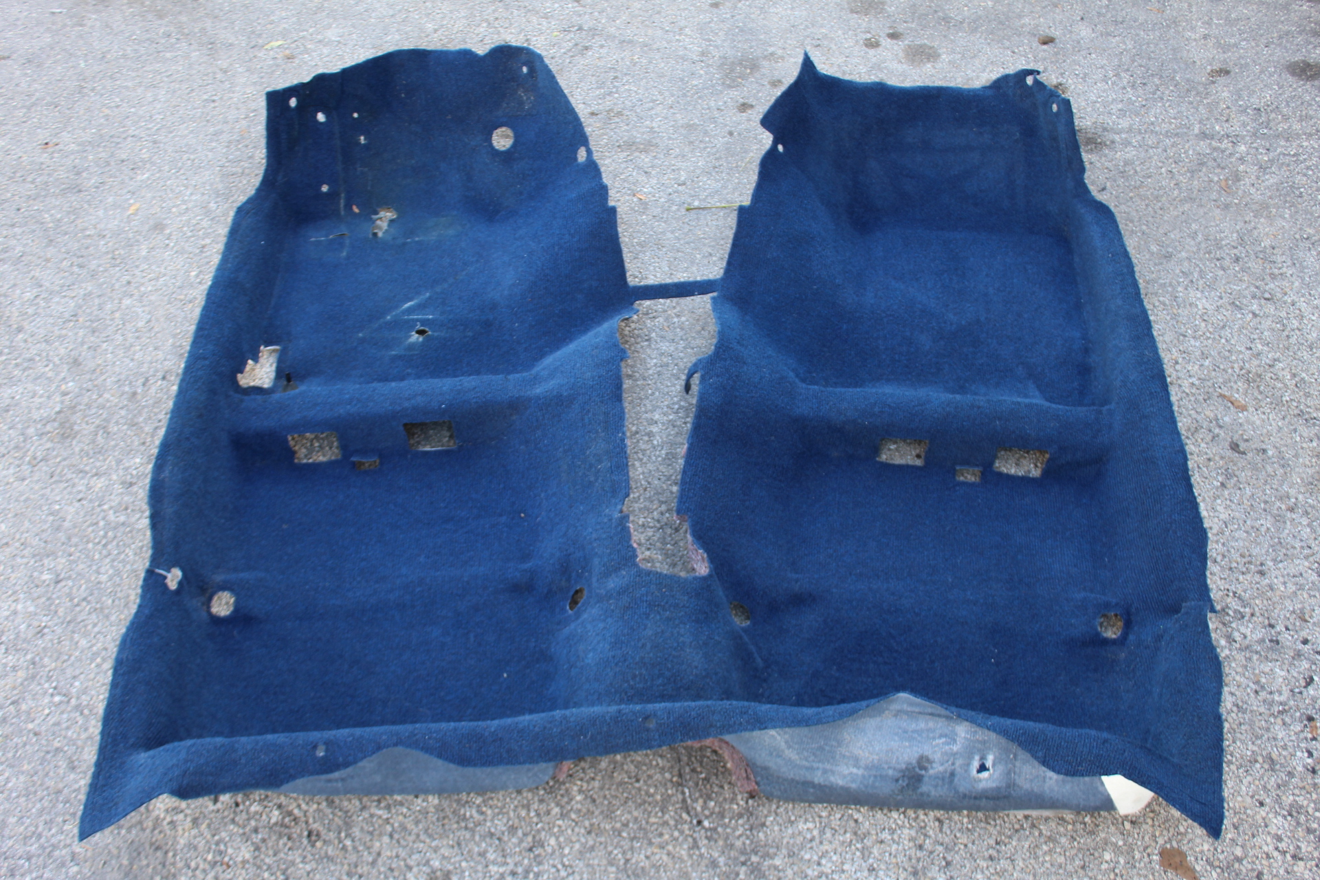 2004-2007 SUBARU WRX STI INTERIOR BLUE FLOOR CARPET LINER OEM ...