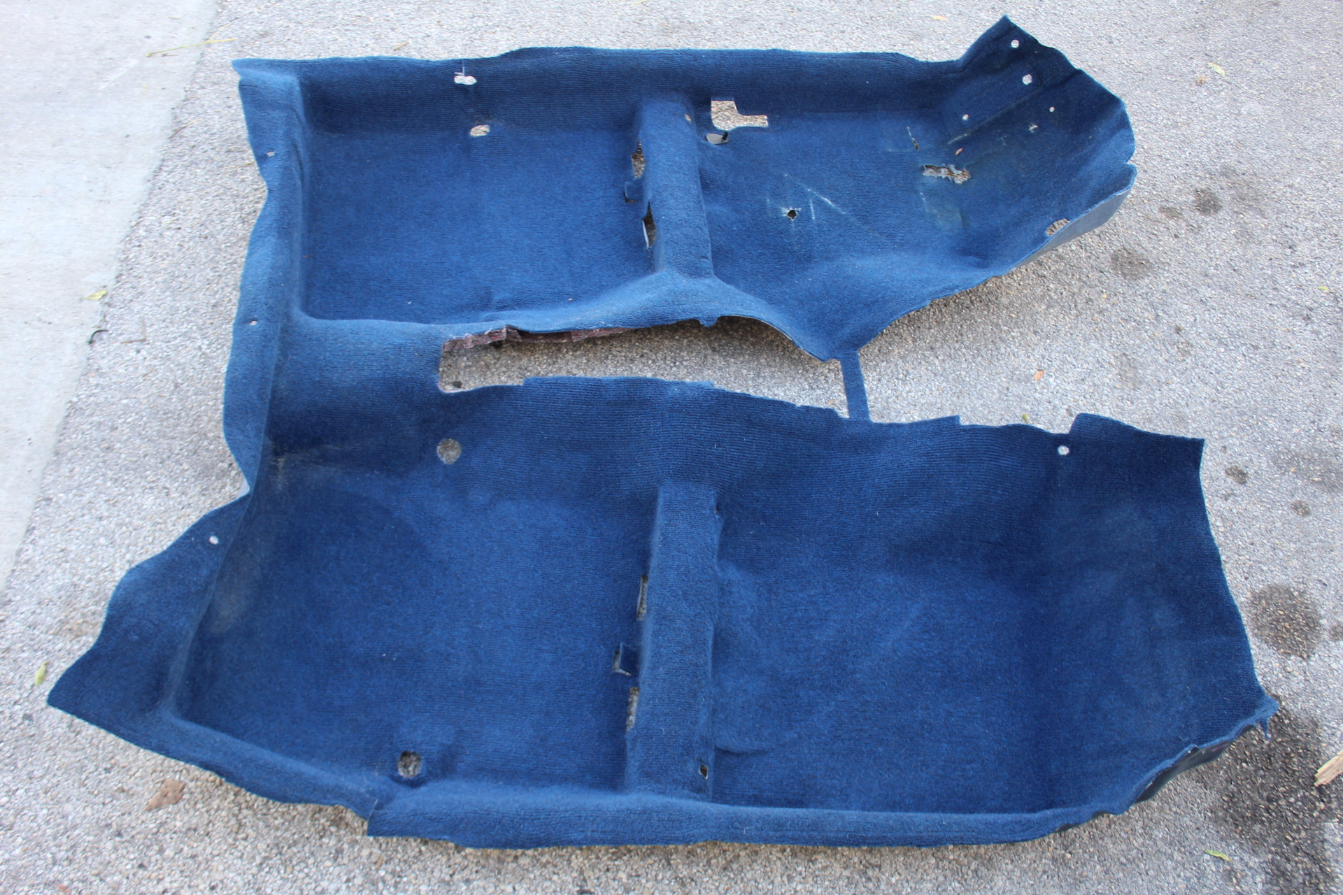 2004-2007 SUBARU WRX STI INTERIOR BLUE FLOOR CARPET LINER OEM ...