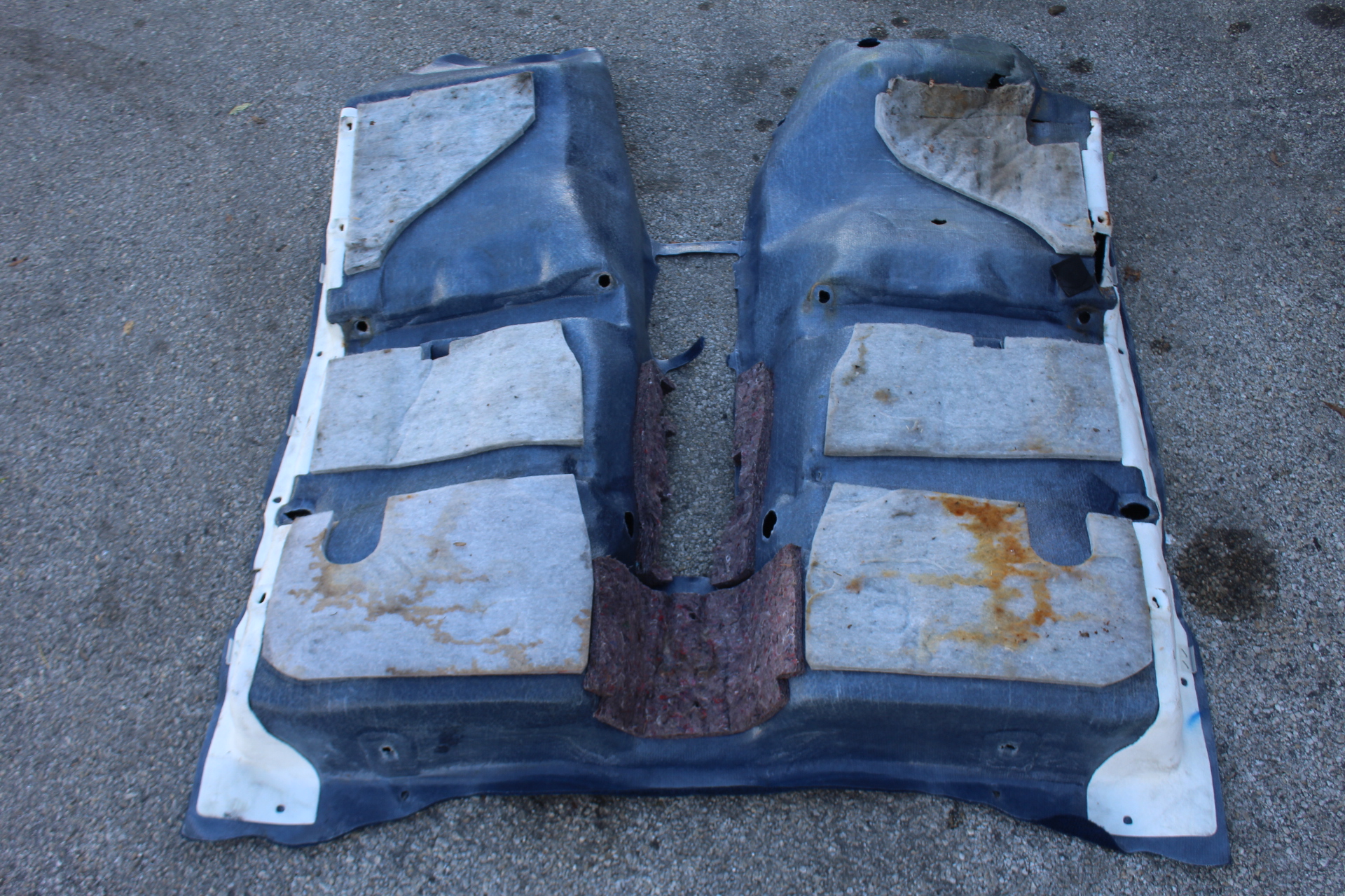 2004-2007 SUBARU WRX STI INTERIOR BLUE FLOOR CARPET LINER OEM ...