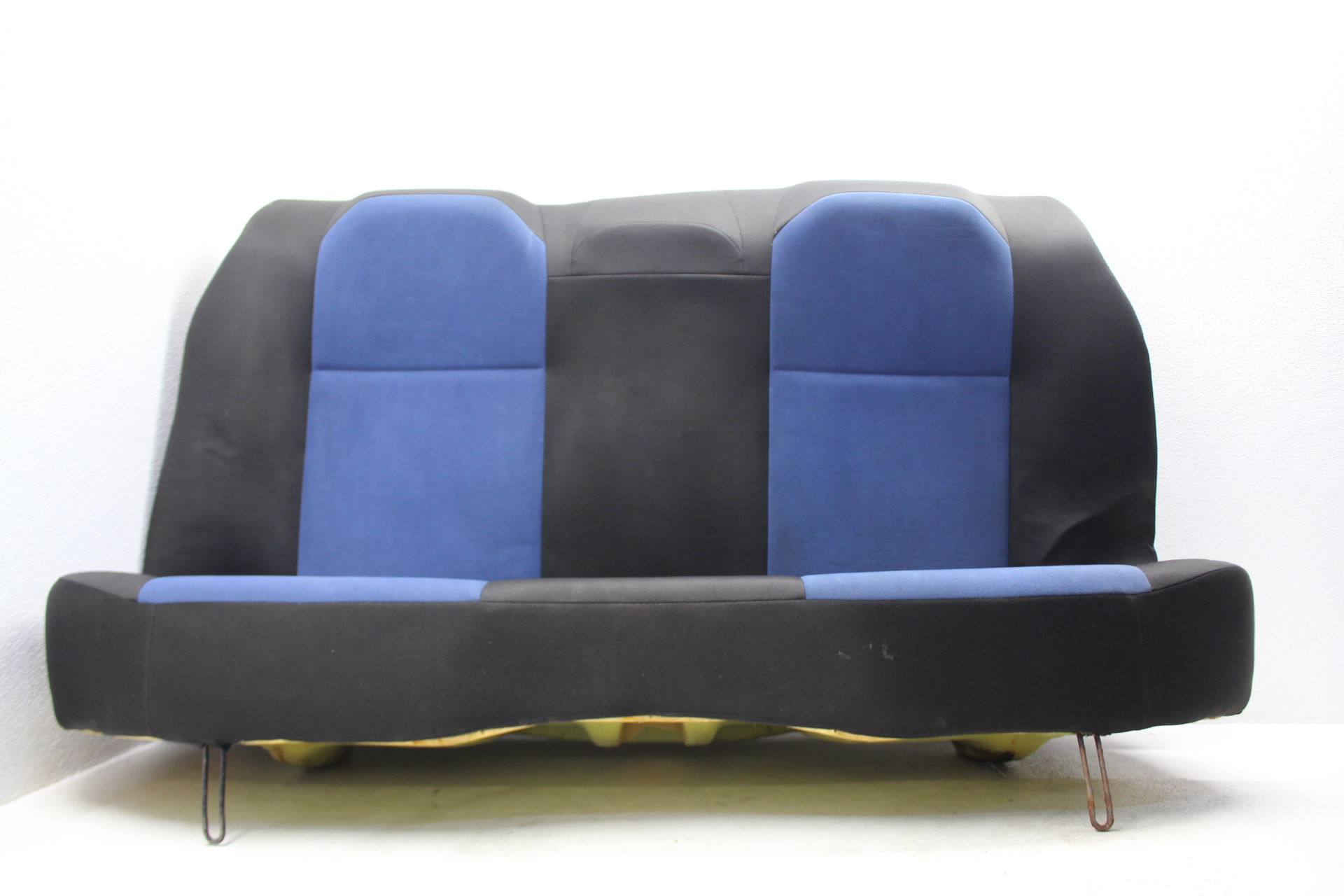 2004-2007 SUBARU WRX STI REAR SEATS UPPER & LOWER SET BLUE SUEDE/BLACK ...