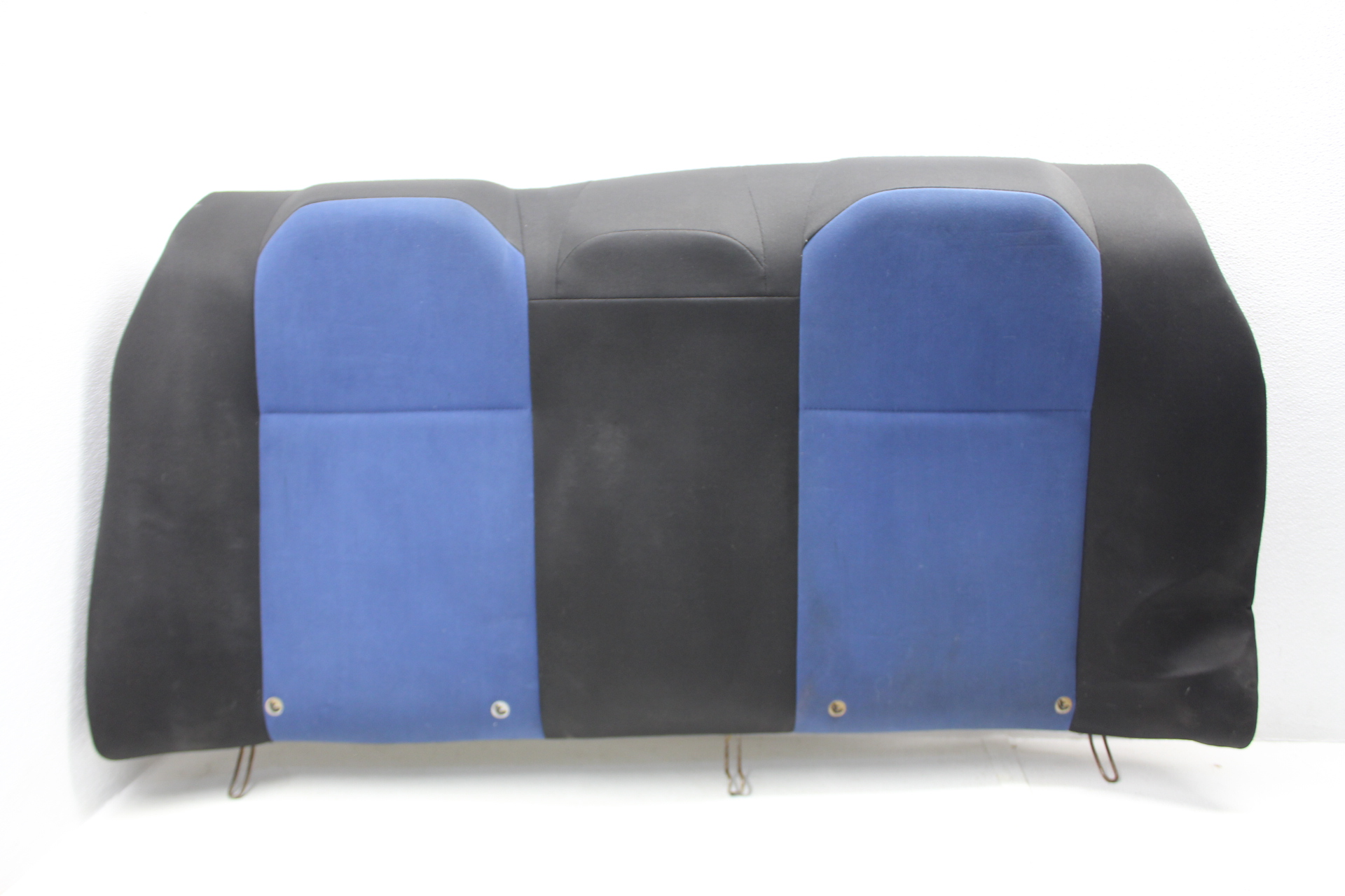 2004-2007 SUBARU WRX STI REAR SEATS UPPER & LOWER SET BLUE SUEDE/BLACK ...