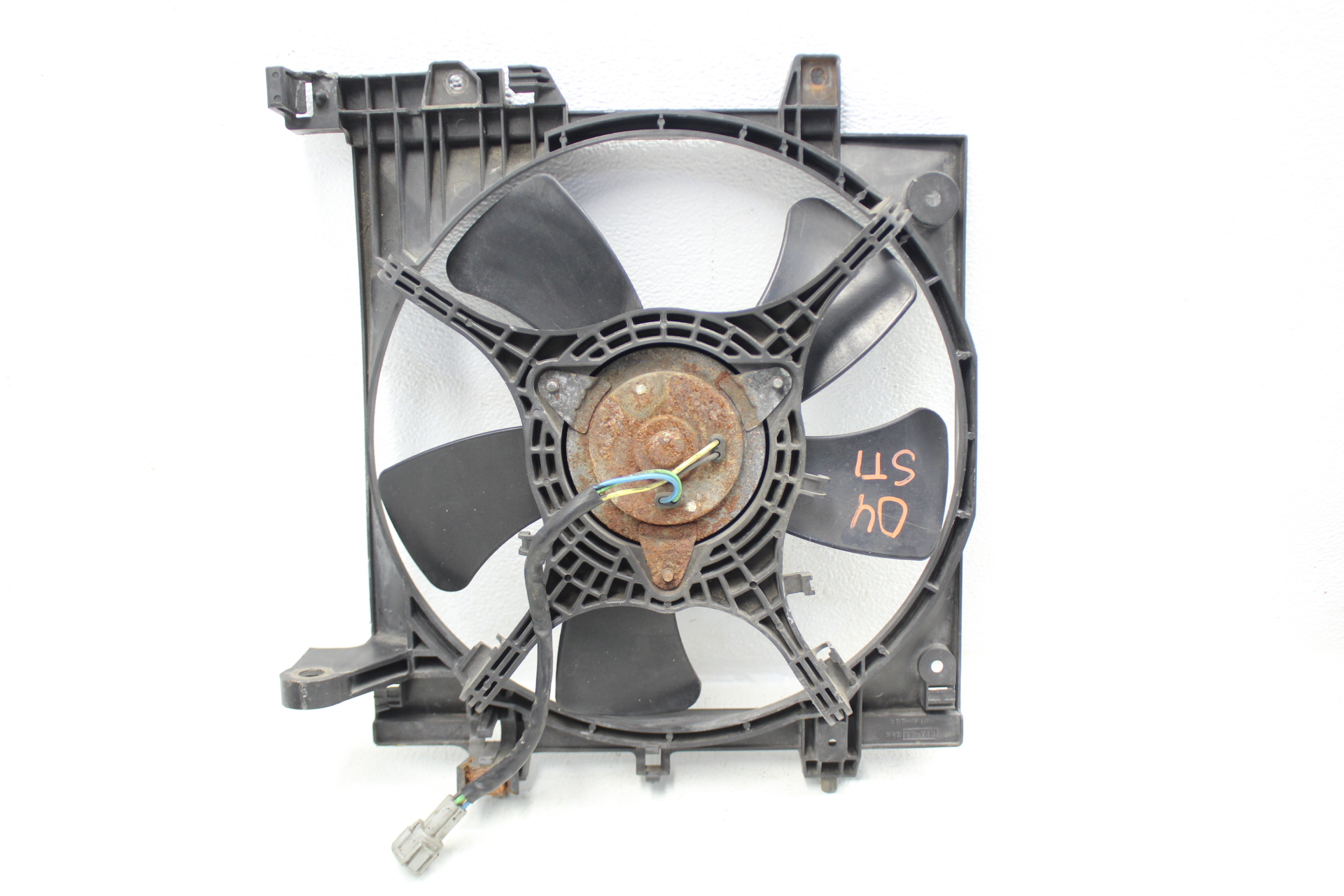 2004-2007 SUBARU WRX & STI RADIATOR COOLING FANS ASSEMBLY SET LH/RH OEM ...
