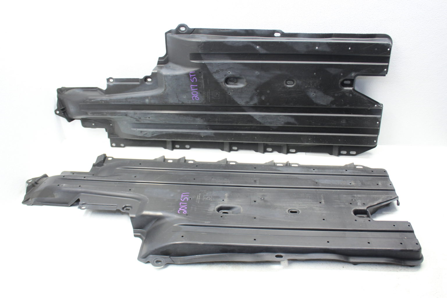 2015-2020 SUBARU WRX & STI UNDER COVER SIDE PLASTIC SPLASH GUARDS LH/RH ...