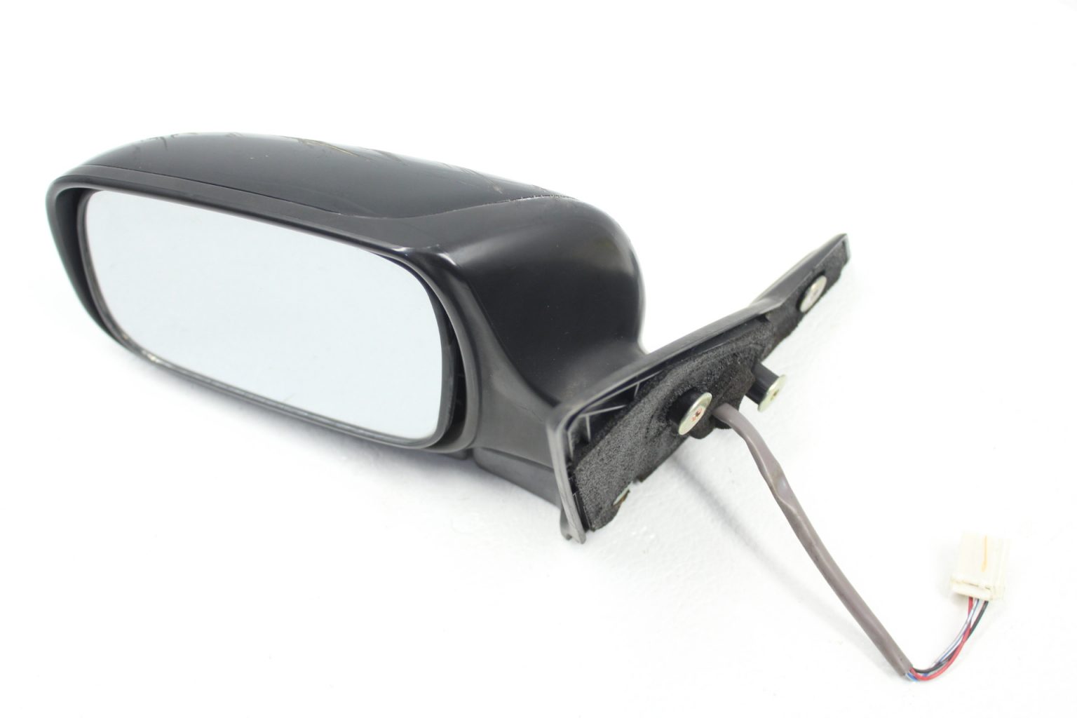 2004-2007 SUBARU WRX & STI FRONT LH DRIVER SIDE MIRROR ASSEMBLY BLACK ...