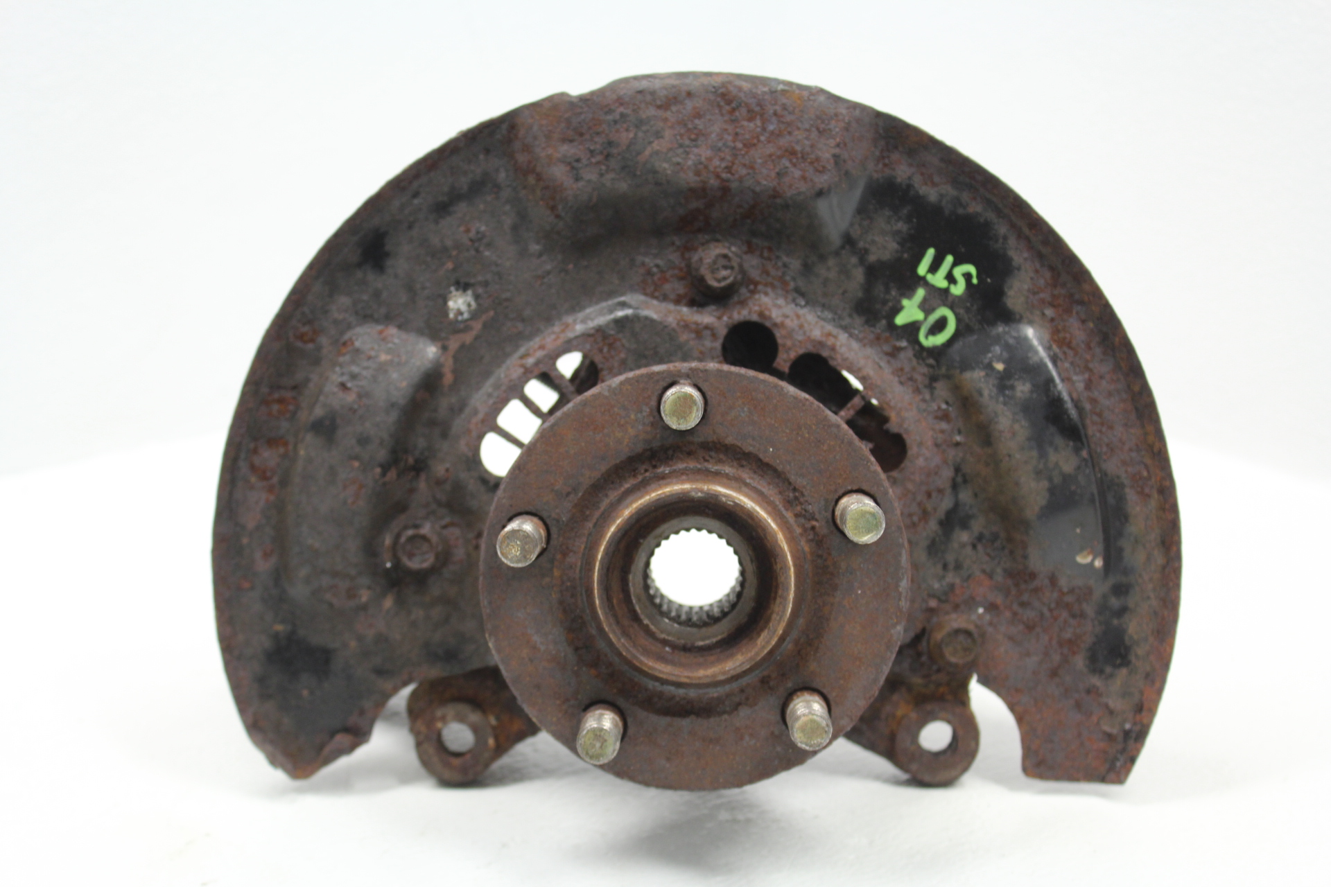 04 2004 SUBARU WRX STI FRONT RH PASSENGER SIDE HUB KNUCKLE SPINDLE ...