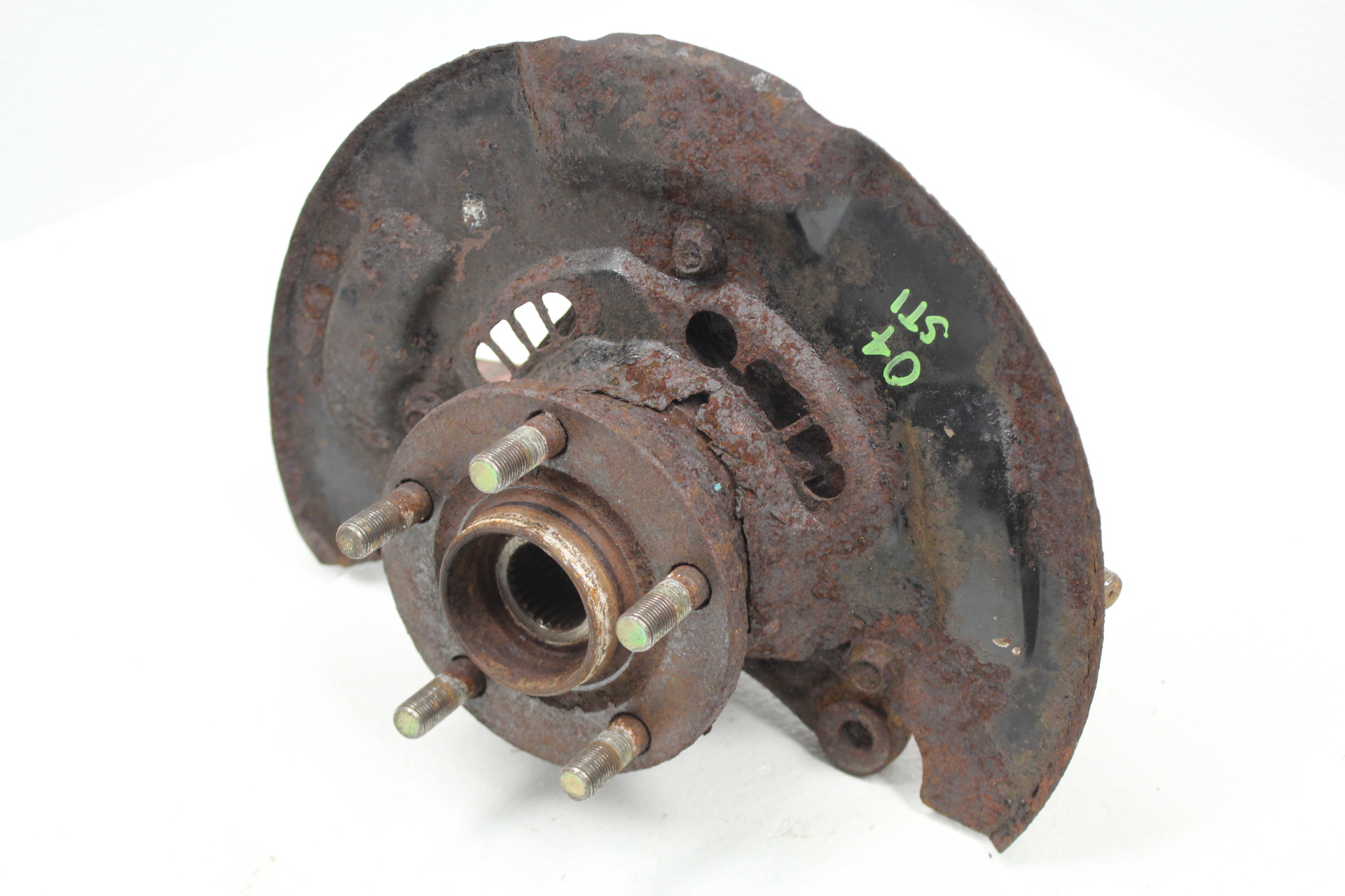 04 2004 SUBARU WRX STI FRONT RH PASSENGER SIDE HUB KNUCKLE SPINDLE ...