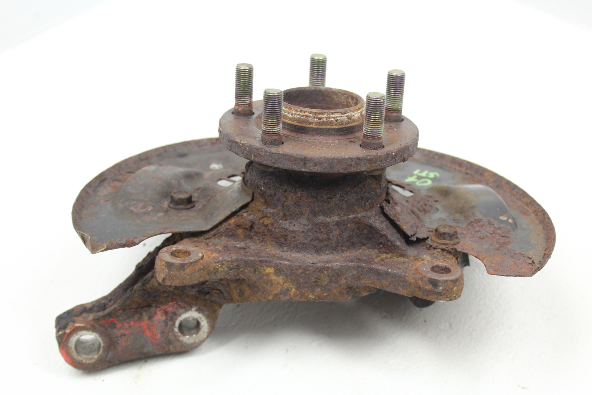 04 2004 SUBARU WRX STI FRONT RH PASSENGER SIDE HUB KNUCKLE SPINDLE ...