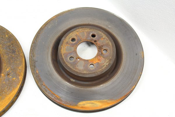 04 2004 SUBARU IMPREZA WRX STI FRONT & REAR BREMBO BRAKE ROTORS SET ...