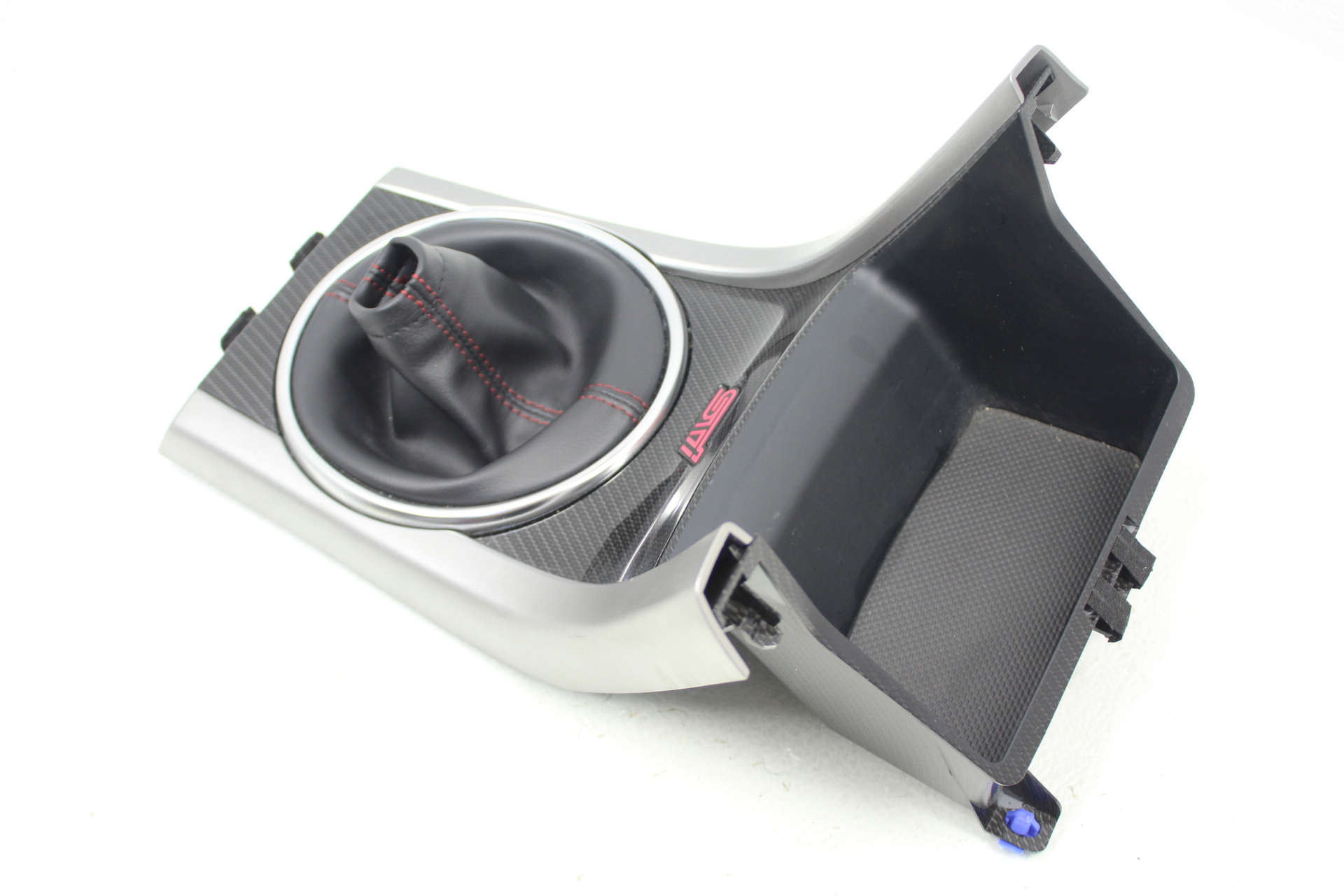 2015-2020 SUBARU WRX STI CARBON FIBER SHIFTER BOOT TRIM BEZEL PANEL ...