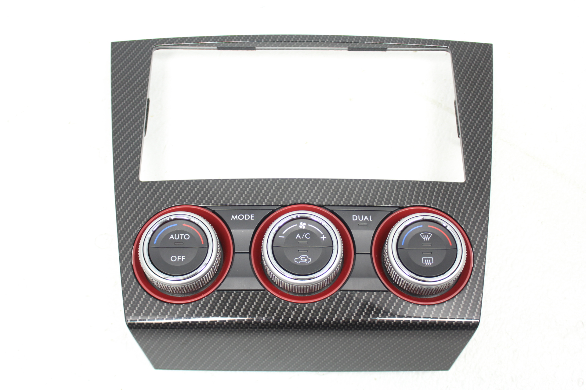 2015-2017 SUBARU WRX STI CENTER DASH CLIMATE CONTROL RADIO BEZEL OEM ...