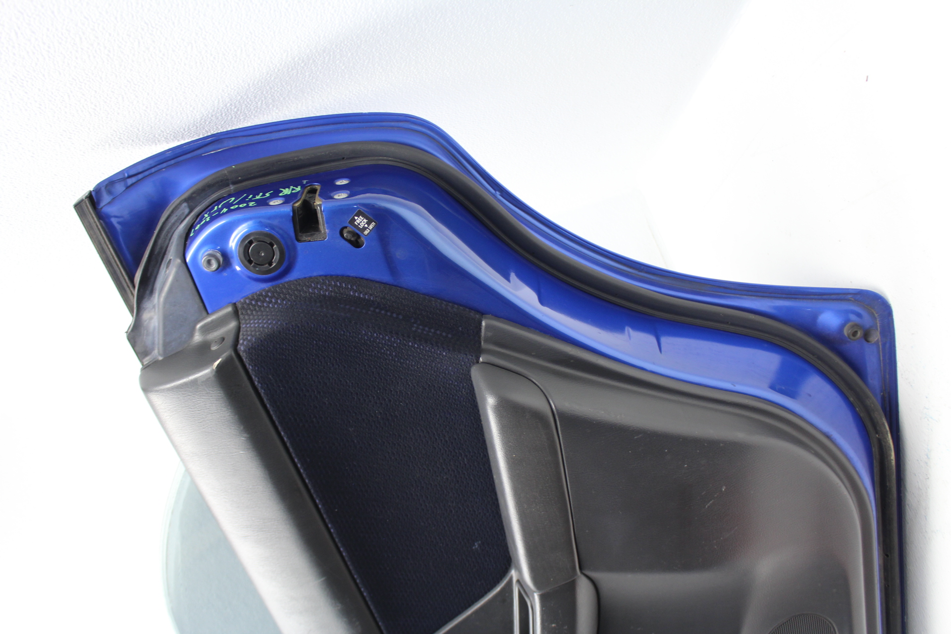 2002-2007 SUBARU WRX & STI REAR RH PASSENGER SIDE DOOR ASSEMBLY BLUE ...