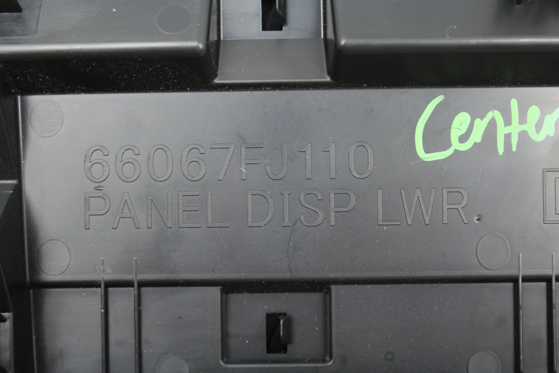 2015-2020 SUBARU WRX & STI UPPER CENTER DASH MULTI DISPLAY BEZEL TRIM ...