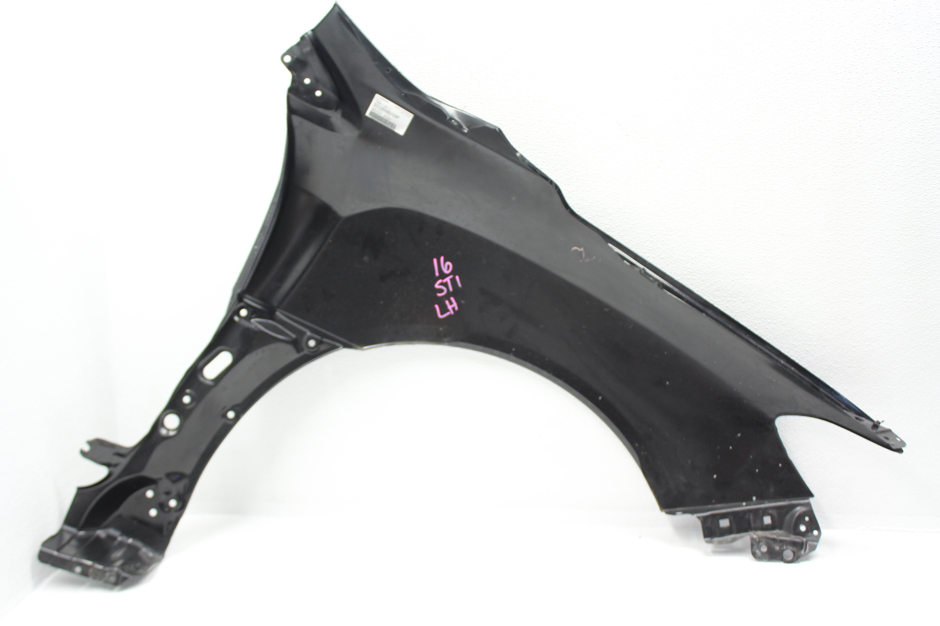 2015-2020 SUBARU WRX & STI LH DRIVER SIDE FENDER ASSEMBLY BLACK OEM ...