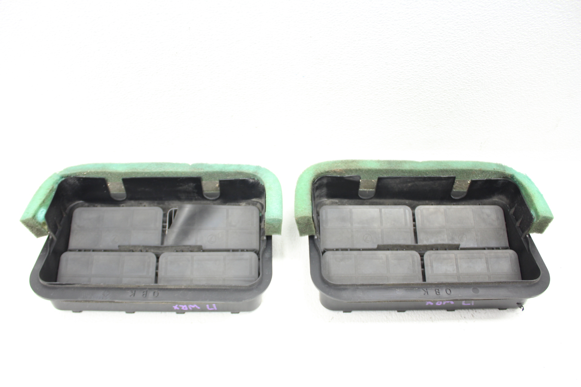 2015-2020 SUBARU WRX & STI REAR TRUNK AIR VENTILATION INSERT PANEL SET ...