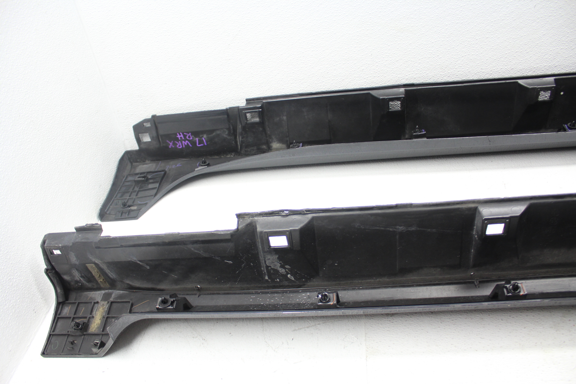 2015-2020 SUBARU WRX & STI SIDE SKIRTS ROCKER PANELS SET DARK GREY ...