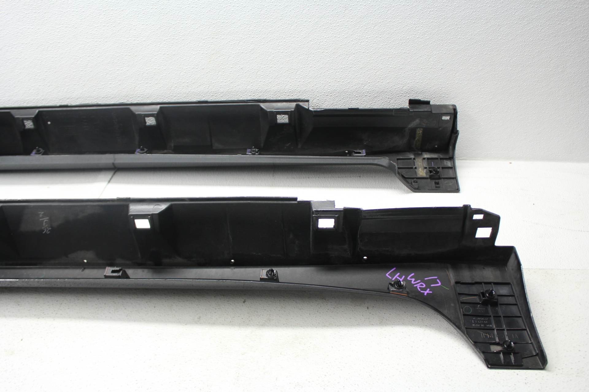 2015-2020 SUBARU WRX & STI SIDE SKIRTS ROCKER PANELS SET DARK GREY ...