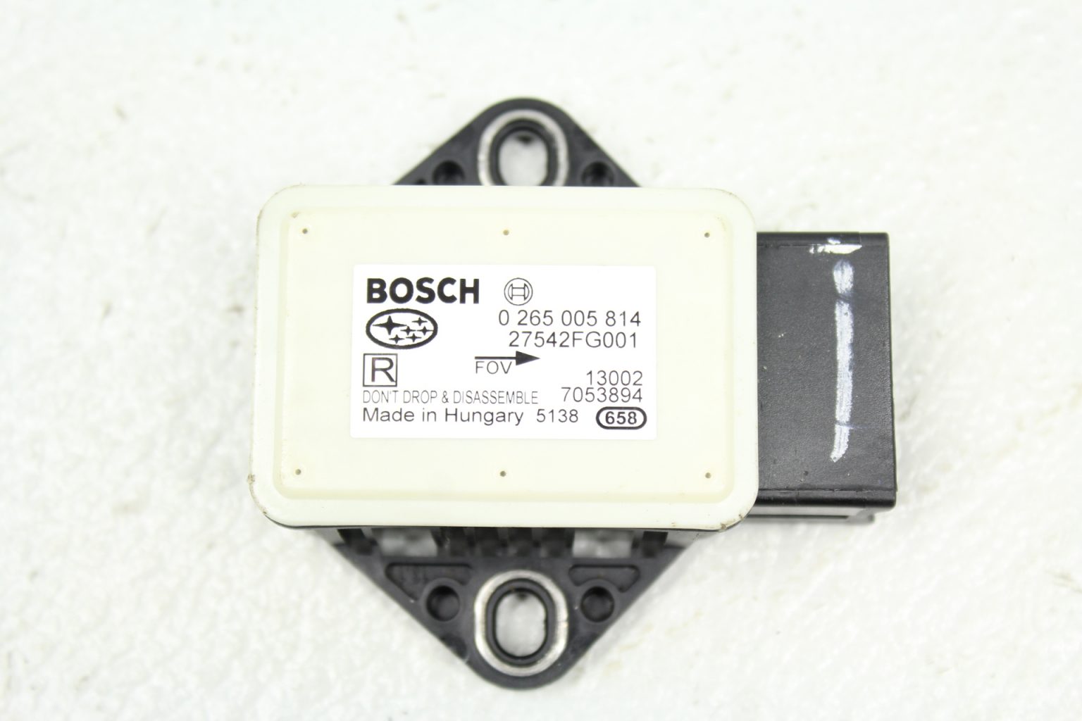 2008-2014 SUBARU WRX & STI BOSCH YAW SENSOR ASSEMBLY DCCD OEM ...