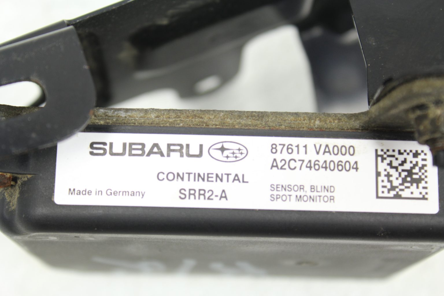 2016-2018 SUBARU WRX & STI BLIND SPOT MONITORING SENSOR UNIT OEM ...