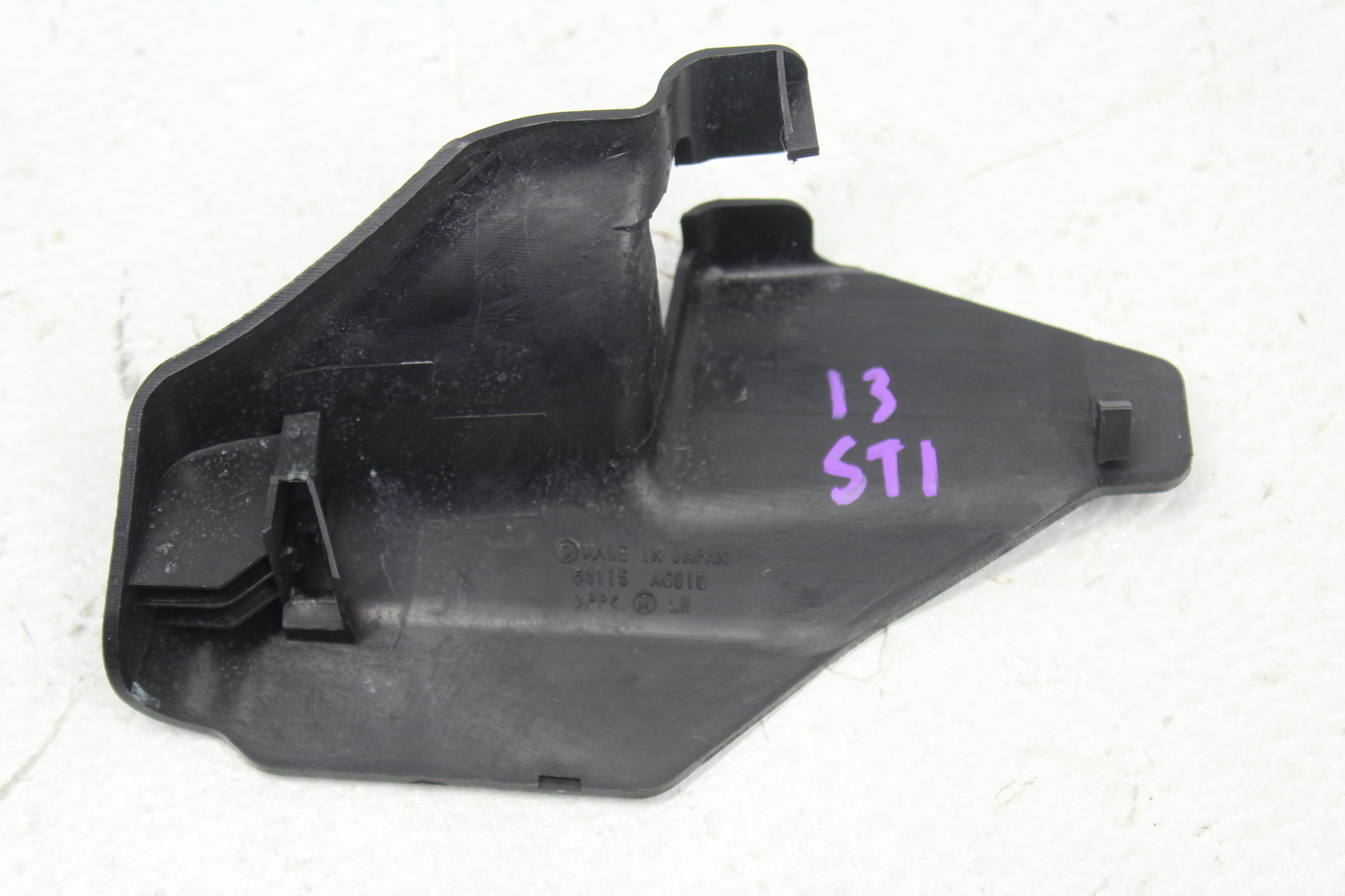 2008-2014 SUBARU WRX & STI SEAT RAIL TRACK COVER SET FRONT/REAR OEM ...