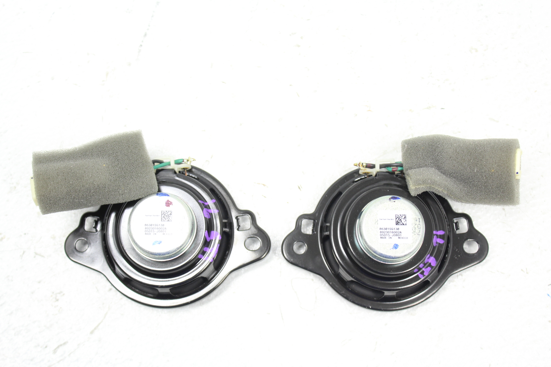 2015-2020 SUBARU WRX & STI HARMON KARDON TWEETER SPEAKER SET LH/RH OEM ...